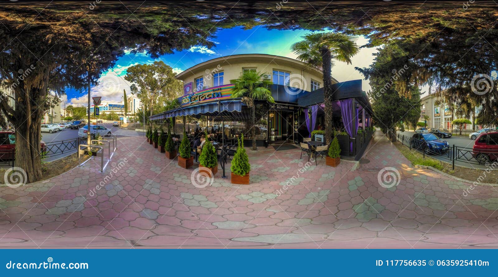 Traditional Restaurant in Sochi Editorial Image - Image of modern ...