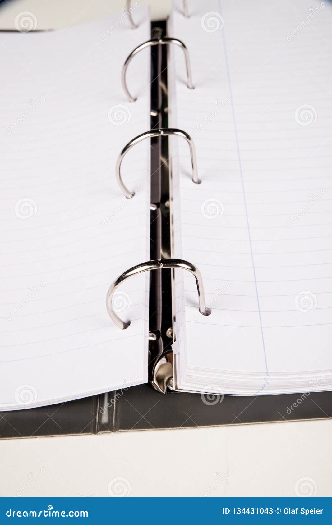 Traditional Ringed Notebook Stock Image - Image of space, ringed: 134431043