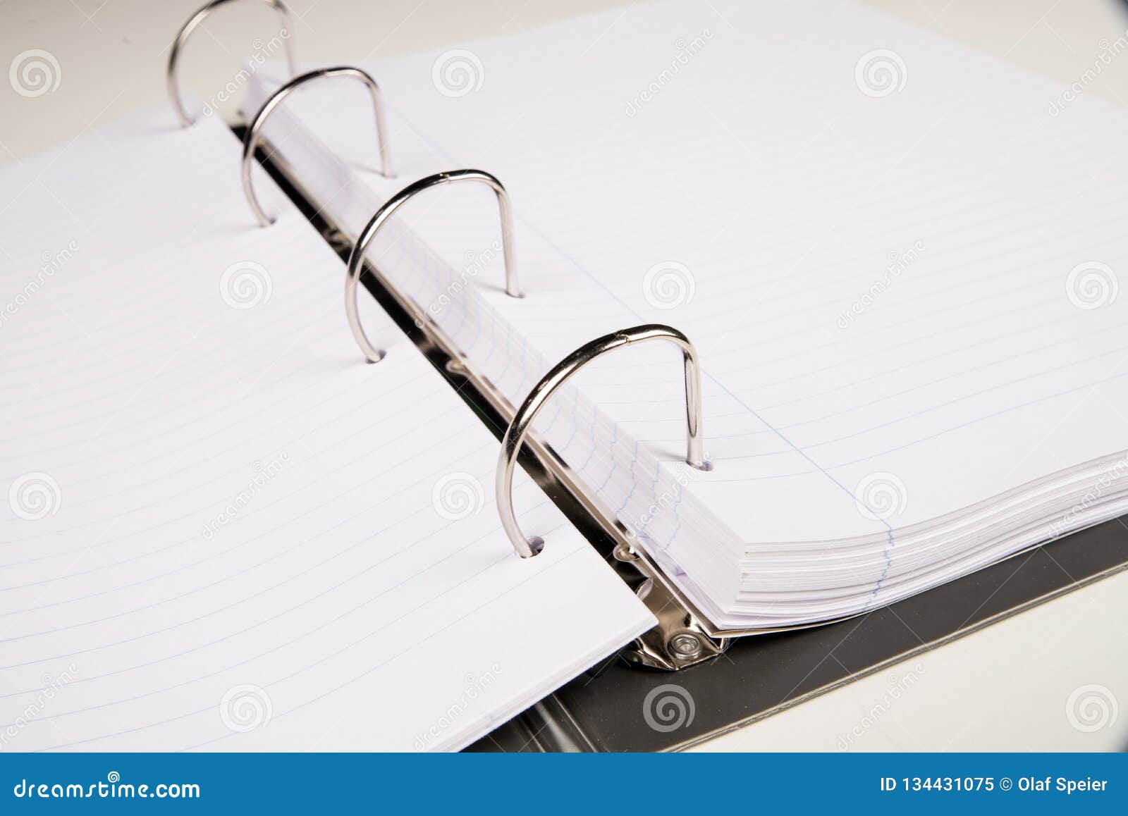 Traditional Ringed Notebook Stock Image - Image of shot, note: 134431075