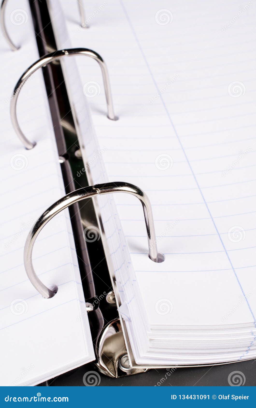 Traditional Ringed Notebook Stock Image - Image of note, analog: 134431091