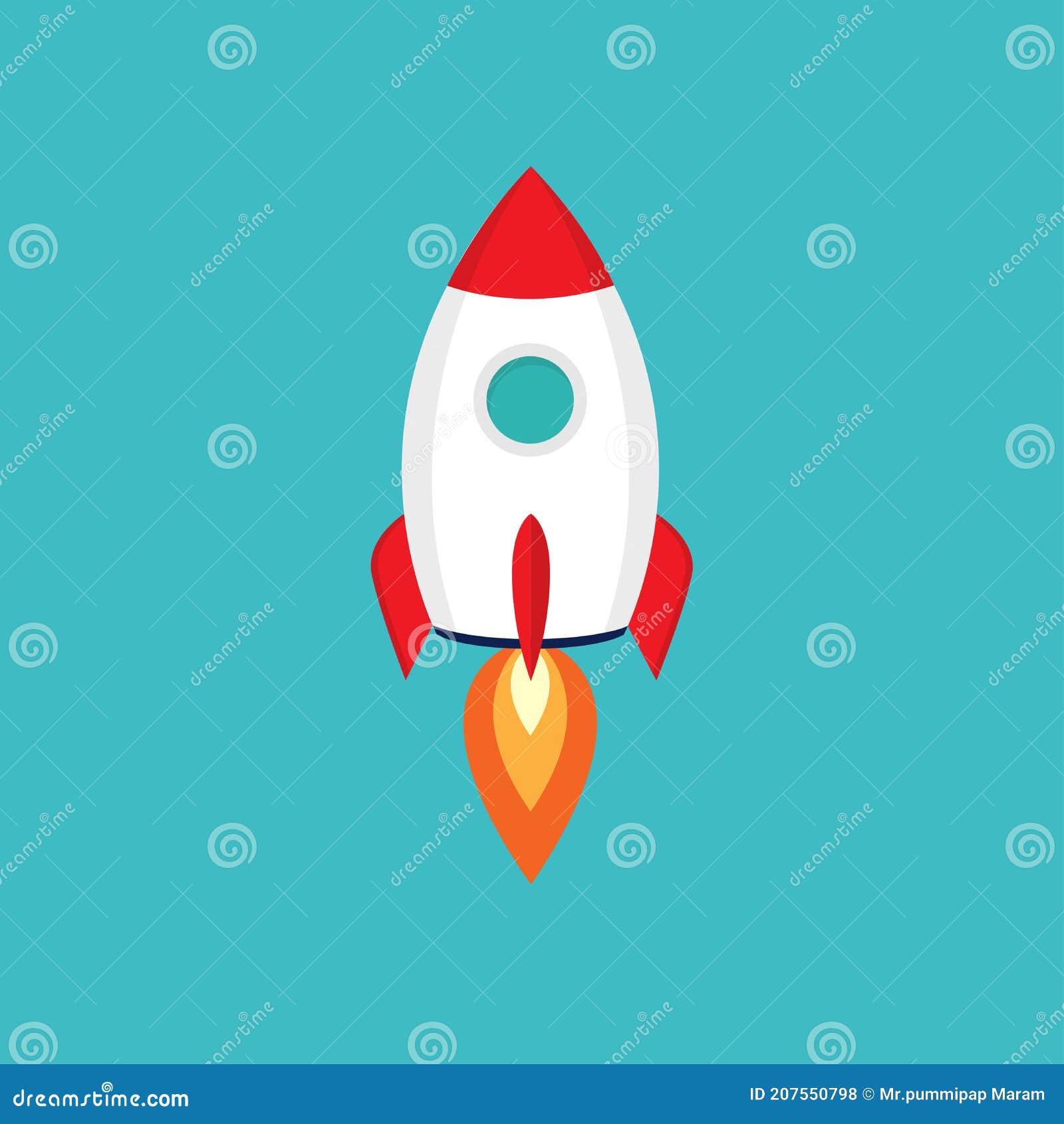 Traditional Rocket Icon. Rocket Arrow Icon Stock Vector - Illustration ...