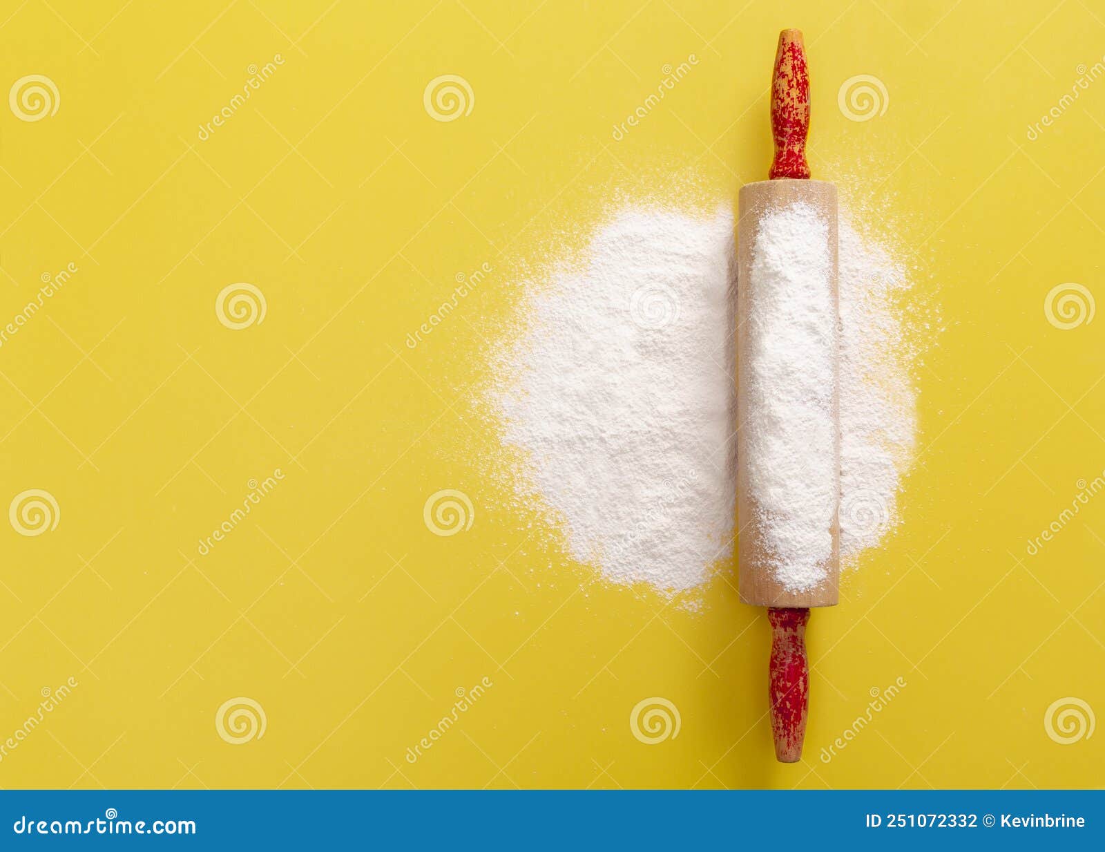 Traditional Rolling Pin stock photo. Image of tool, dough - 251072332