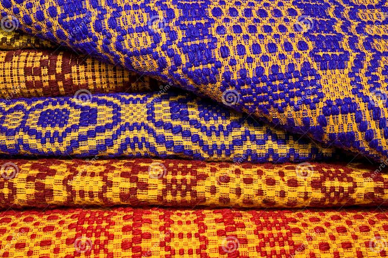 Traditional Romanian Blankets Stock Photo - Image of towels, europe ...