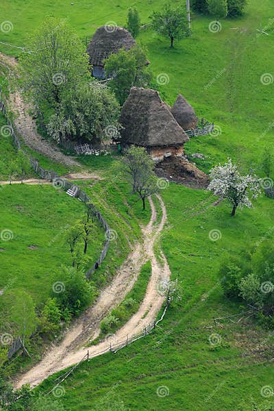 Traditional Romanian Cottage Stock Photo - Image of architecture ...