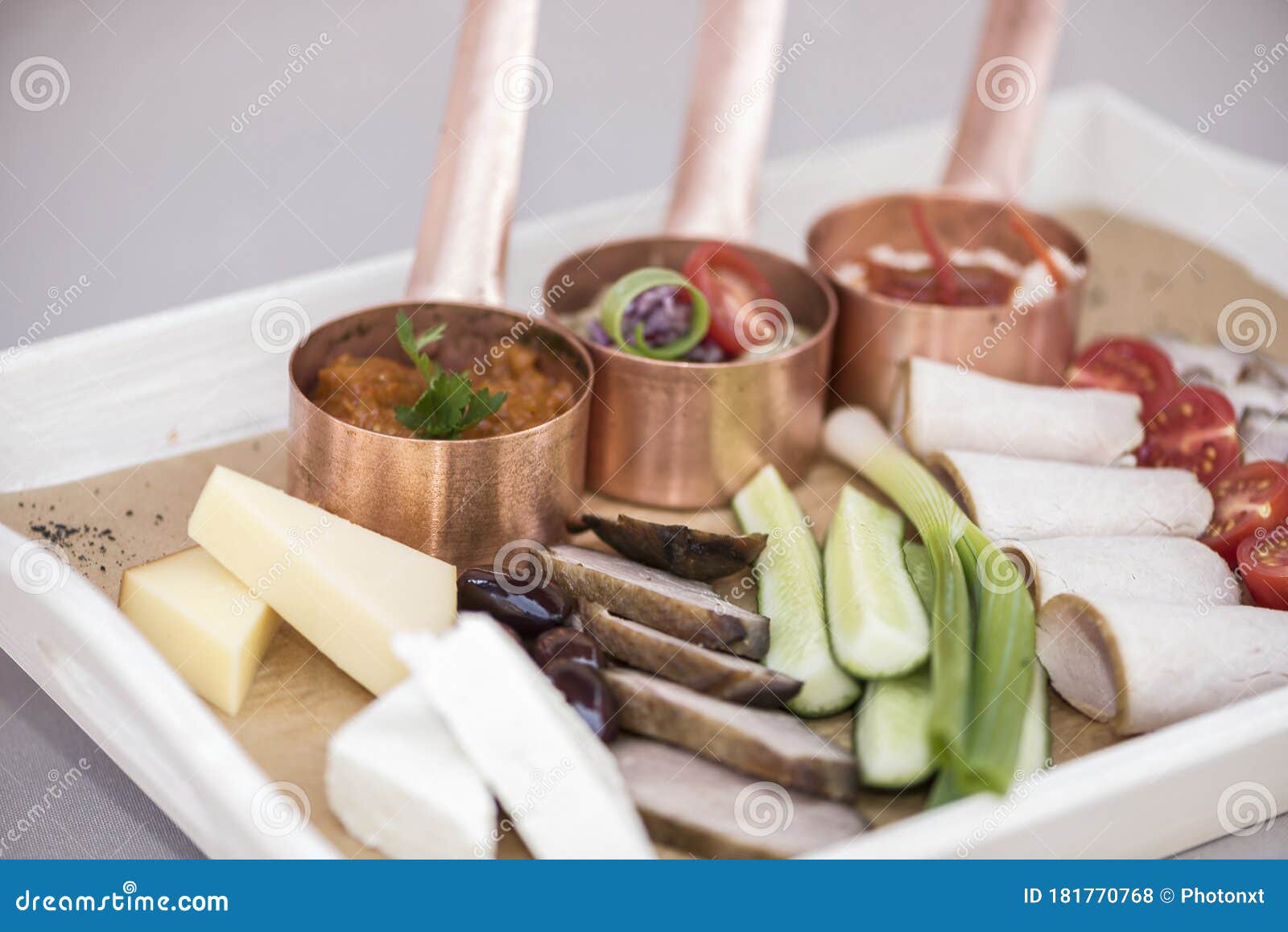 Traditional Romanian Food Plateau Stock Photo - Image of eggplant, meat ...