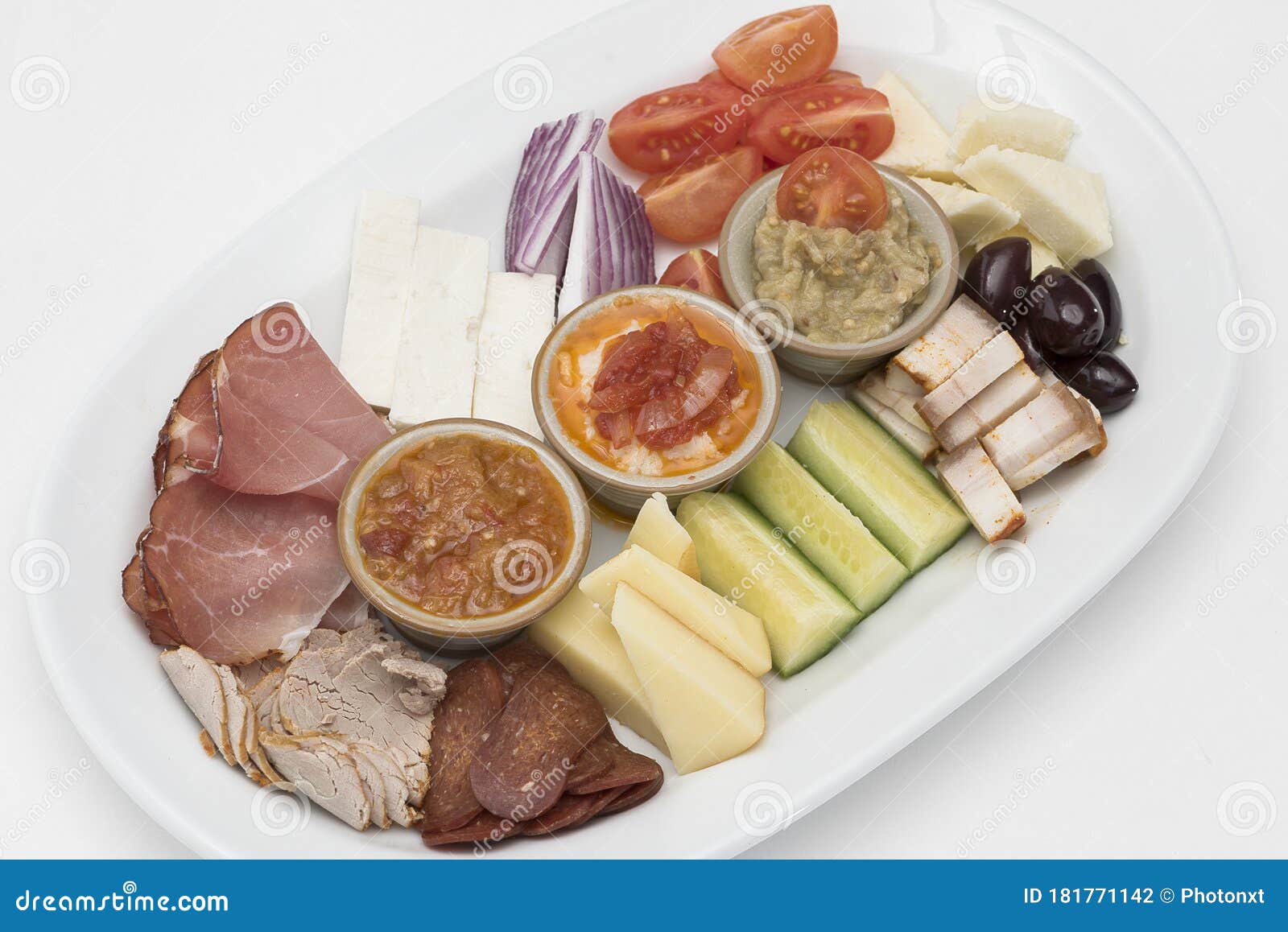 Traditional Romanian Food Plateau Stock Photo - Image of dining ...