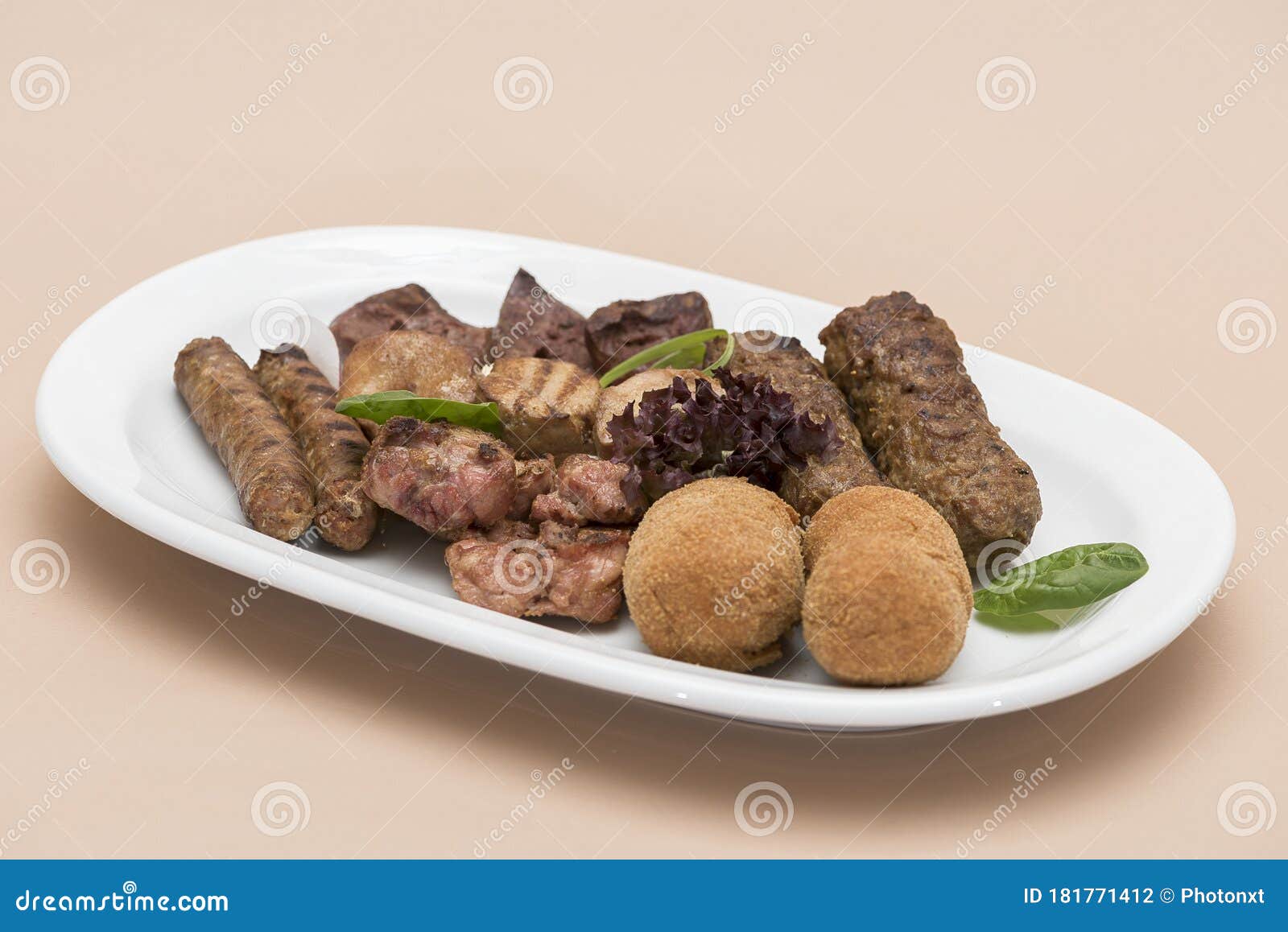 Traditional Romanian Food Plateau Stock Photo - Image of dining ...