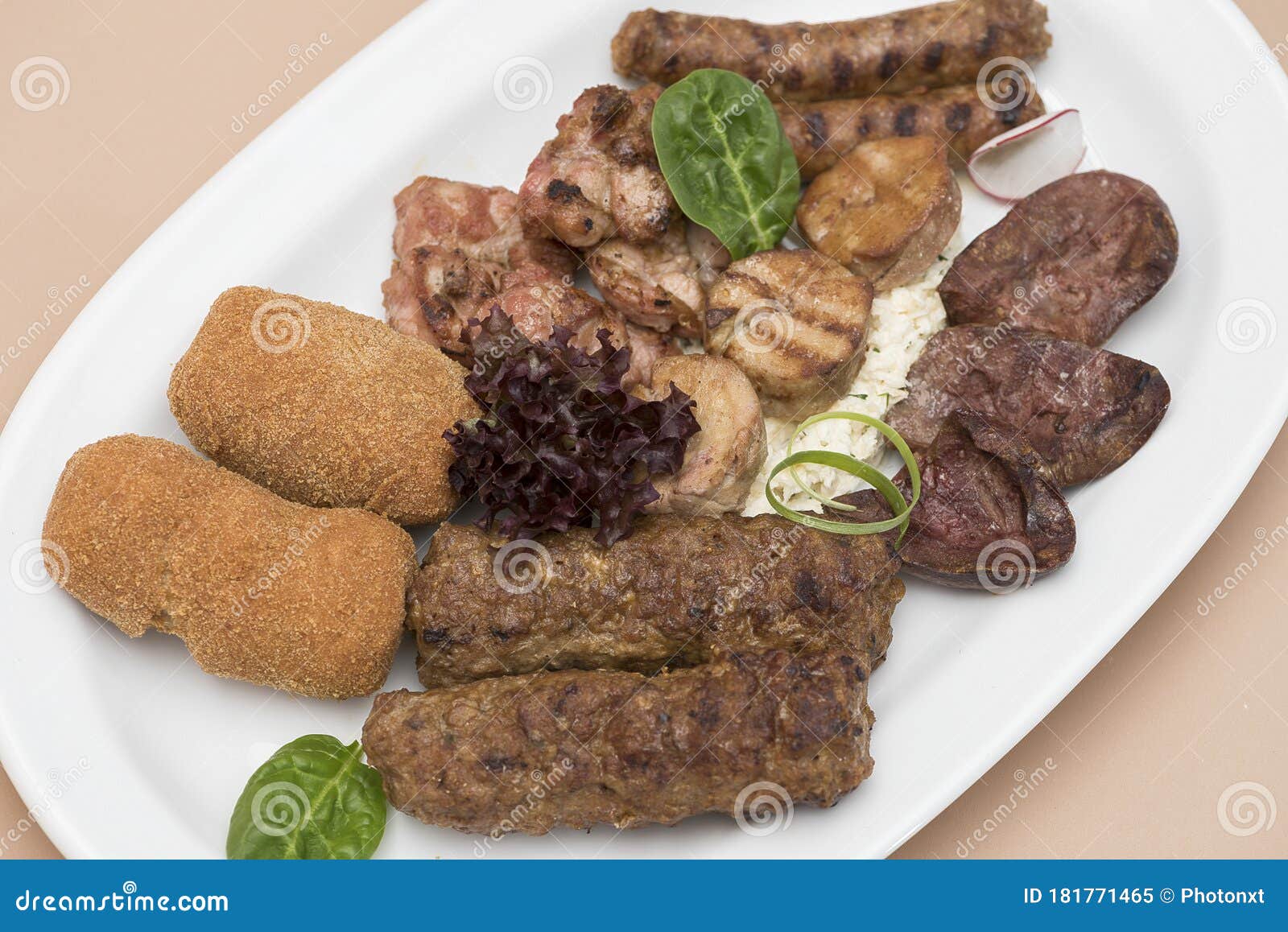 Traditional Romanian Food Plateau Stock Image - Image of heat, pepper ...