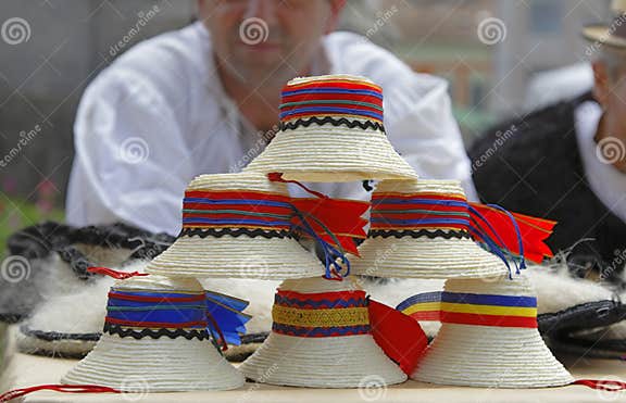 Traditional Romanian hats stock photo. Image of tradition - 2604082