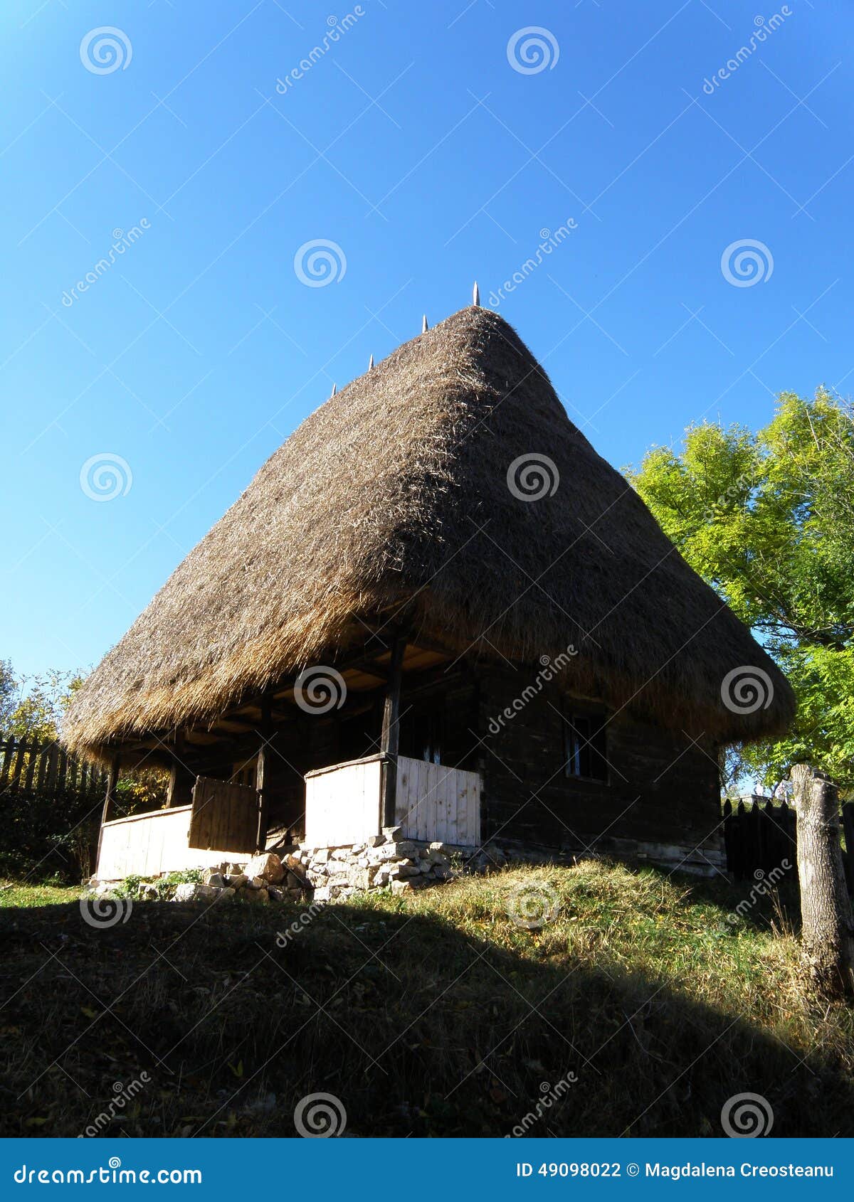 Traditional Romanian house stock photo. Image of building - 49098022