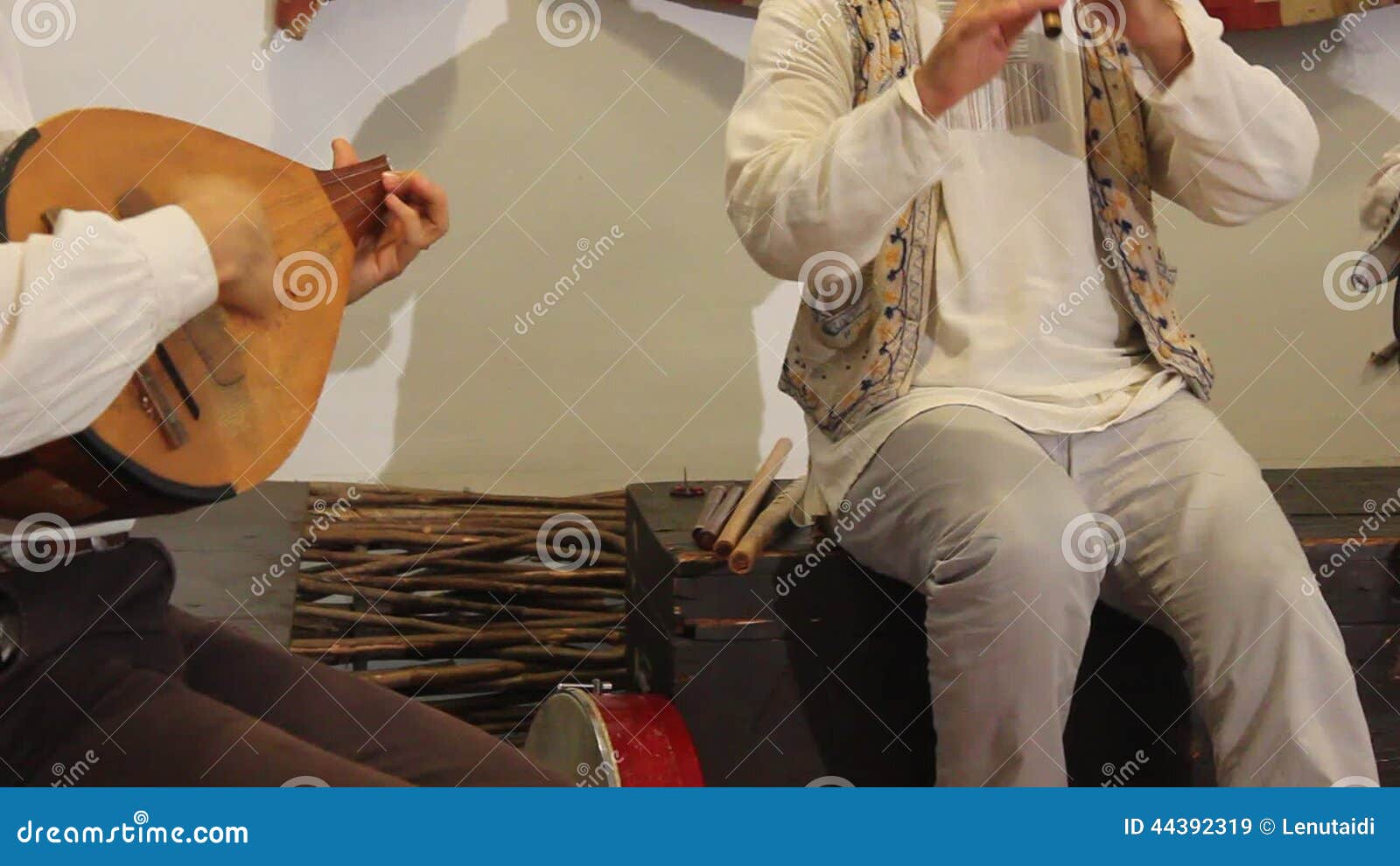 Traditional Romanian Instruments Stock Video - Video of music, indoor ...