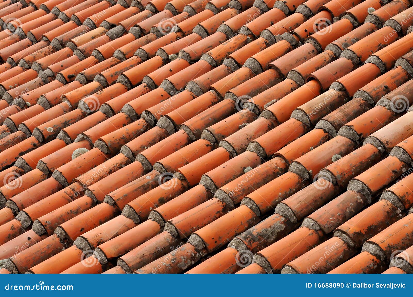 Traditional roof tiles stock photo. Image of ceramic - 16688090