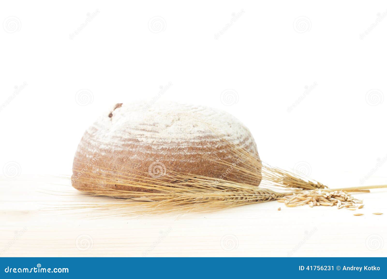 Traditional Round Rye Bread. Stock Image - Image of closeup, natural ...