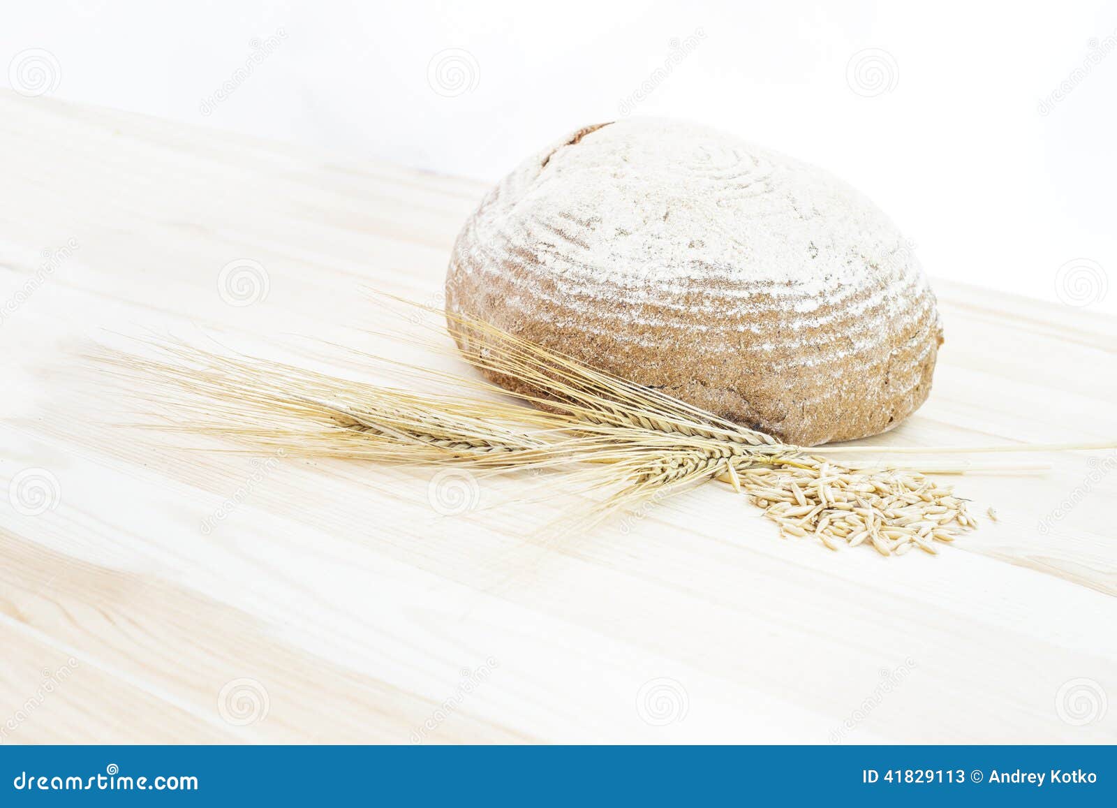Traditional Round Rye Bread. Stock Image - Image of bakery, bread: 41829113