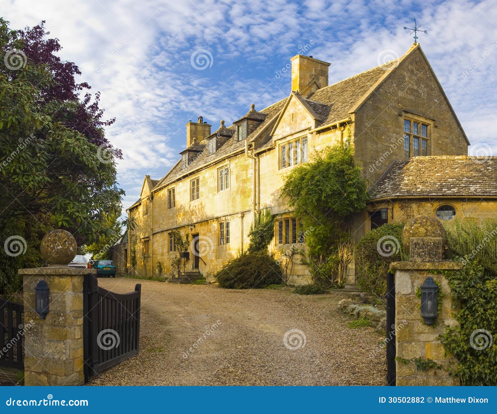 Traditional Rural Homes Scene Stock Photo - Image of village, urban ...