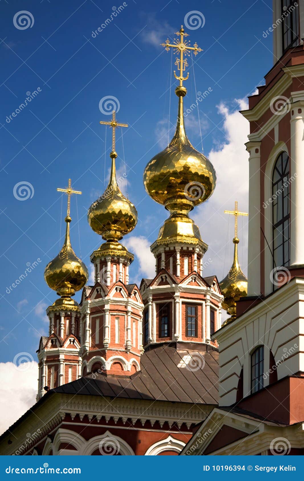 Traditional russian church stock photo. Image of ring - 10196394