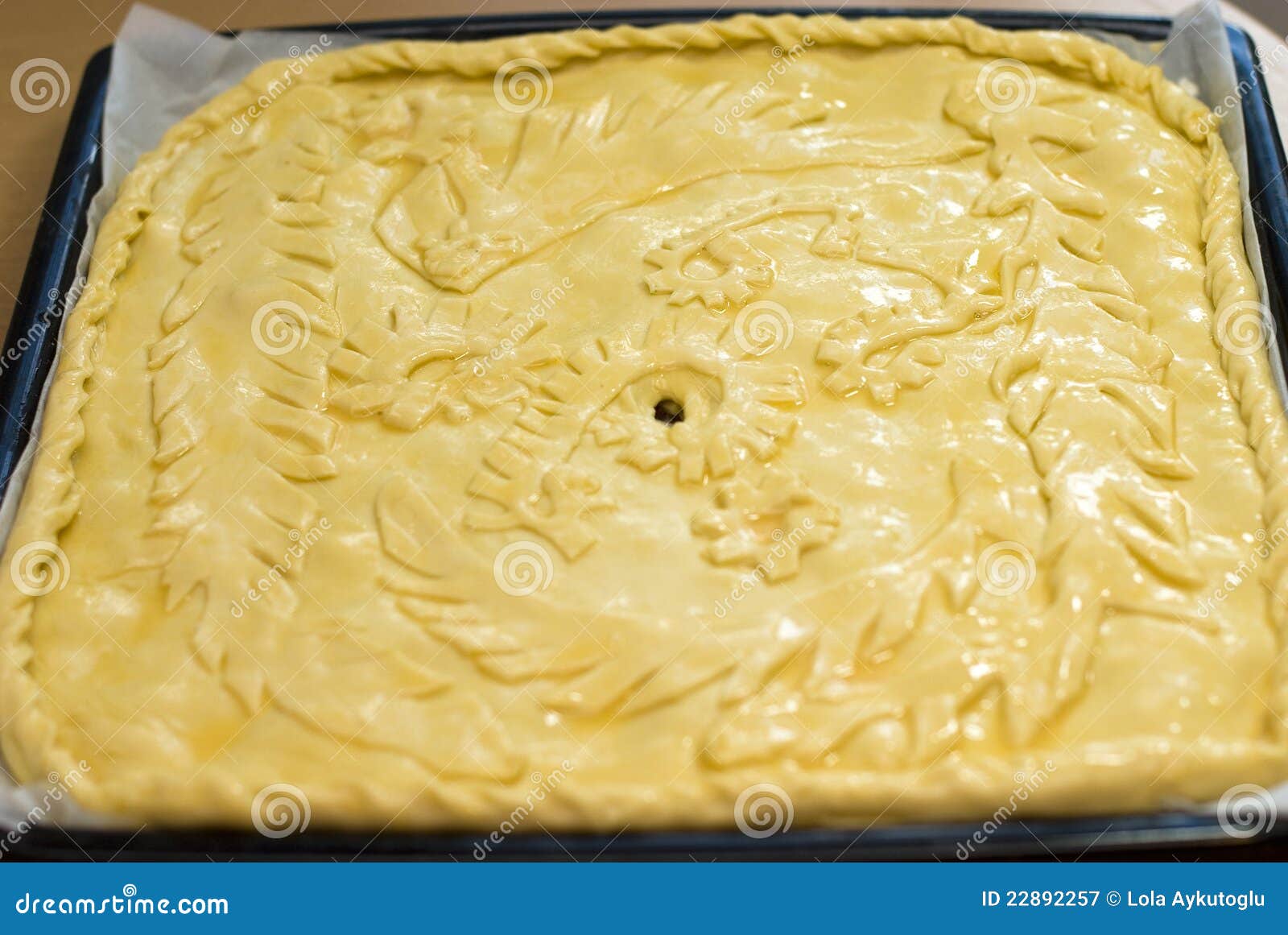 Traditional Russian pie stock image. Image of pasty, close - 22892257