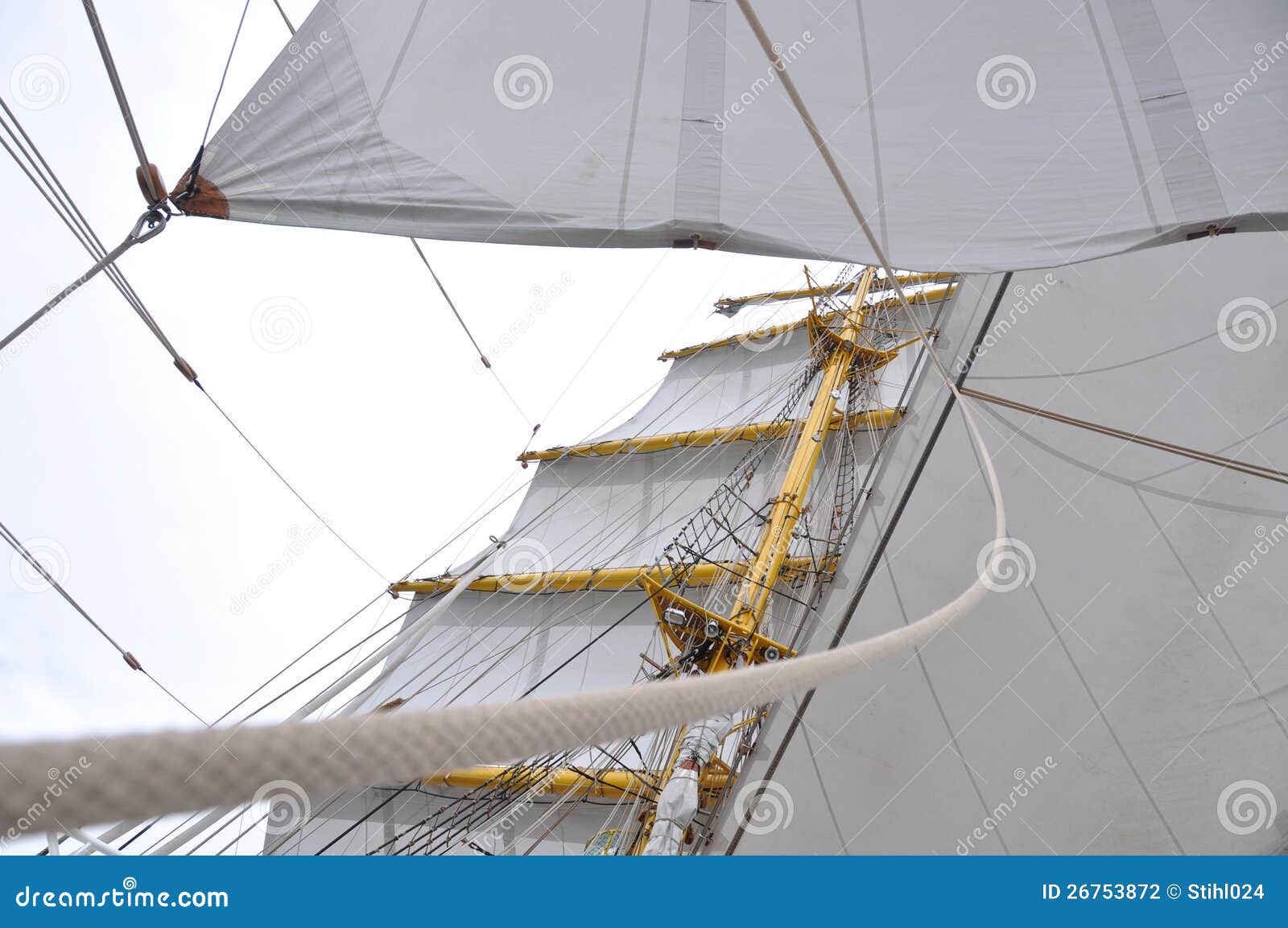 Traditional sail rig stock photo. Image of equipment - 26753872