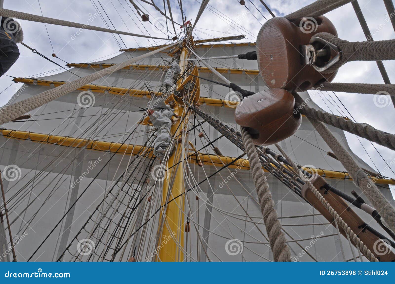 Traditional sail rig stock photo. Image of recreation - 26753898