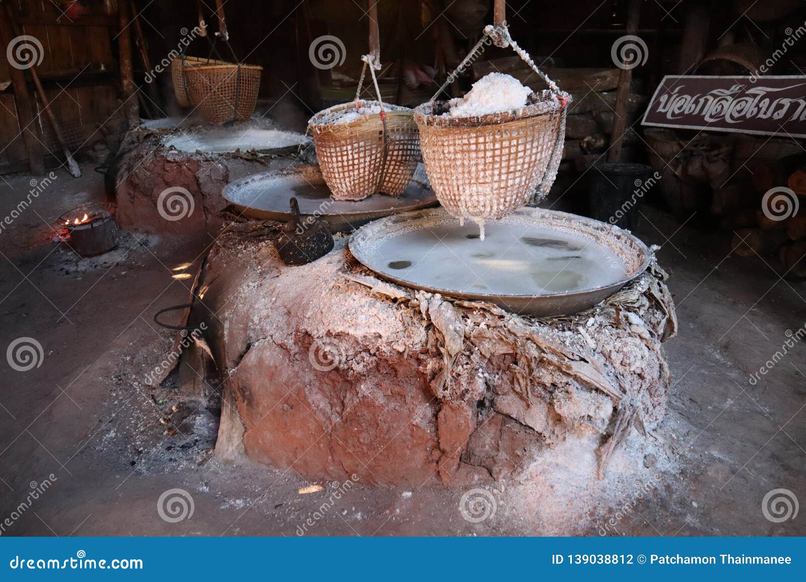 Traditional Salt Boiling, Asian Food Editorial Photography - Image of ...