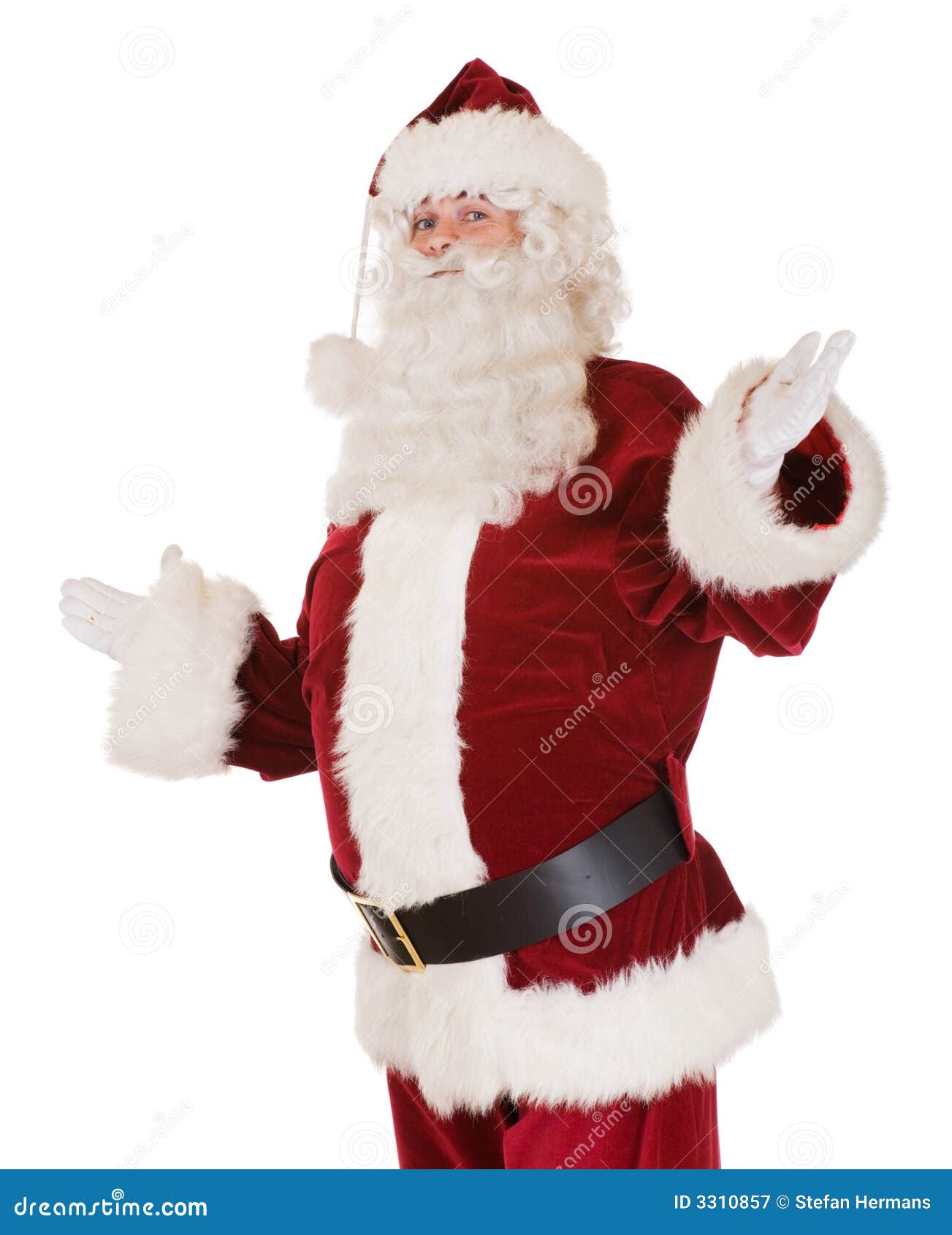 Traditional santa claus stock image. Image of cheerful - 3310857