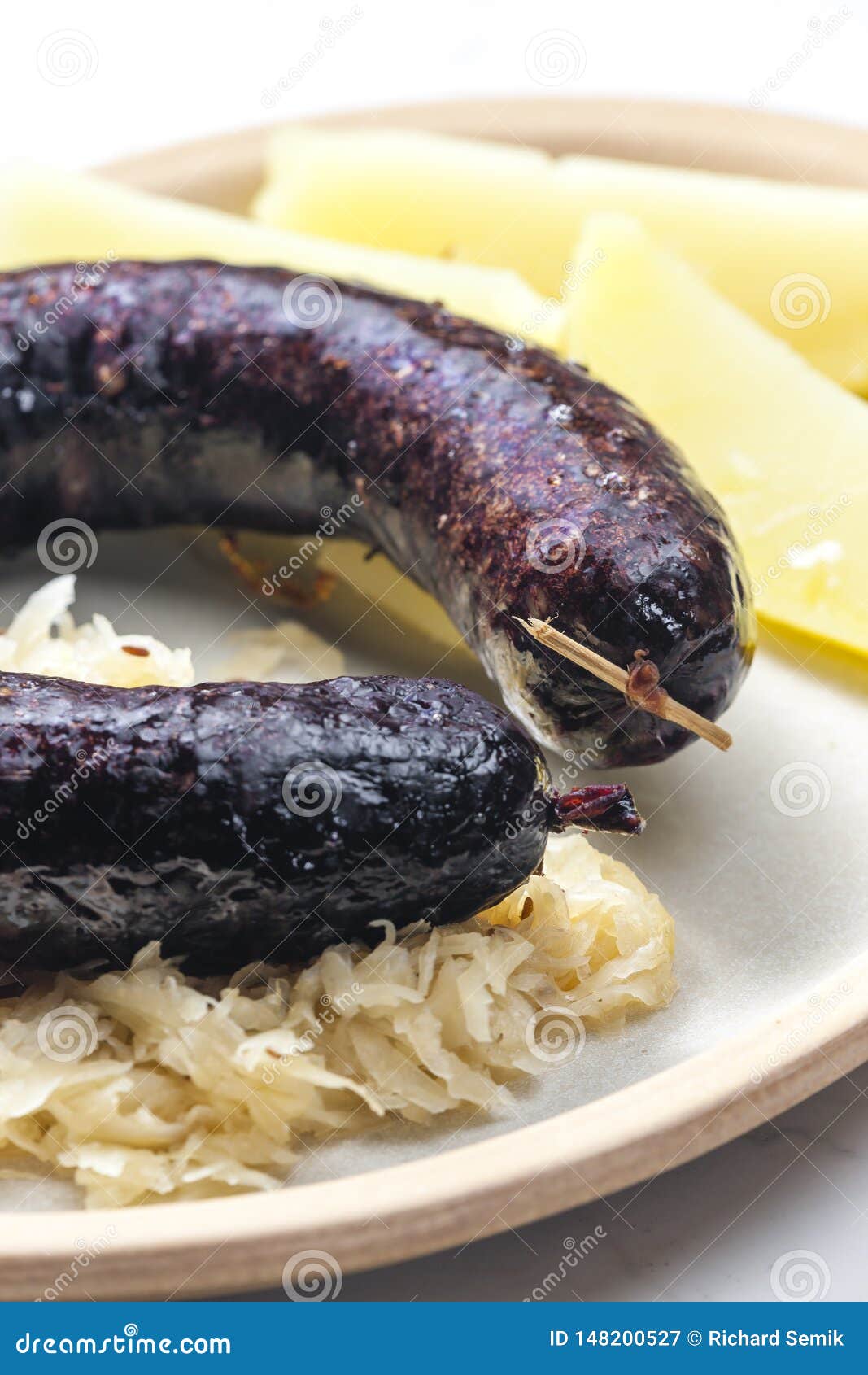 Traditional Sausage Meat, Czech Republic Stock Image - Image of sausage ...
