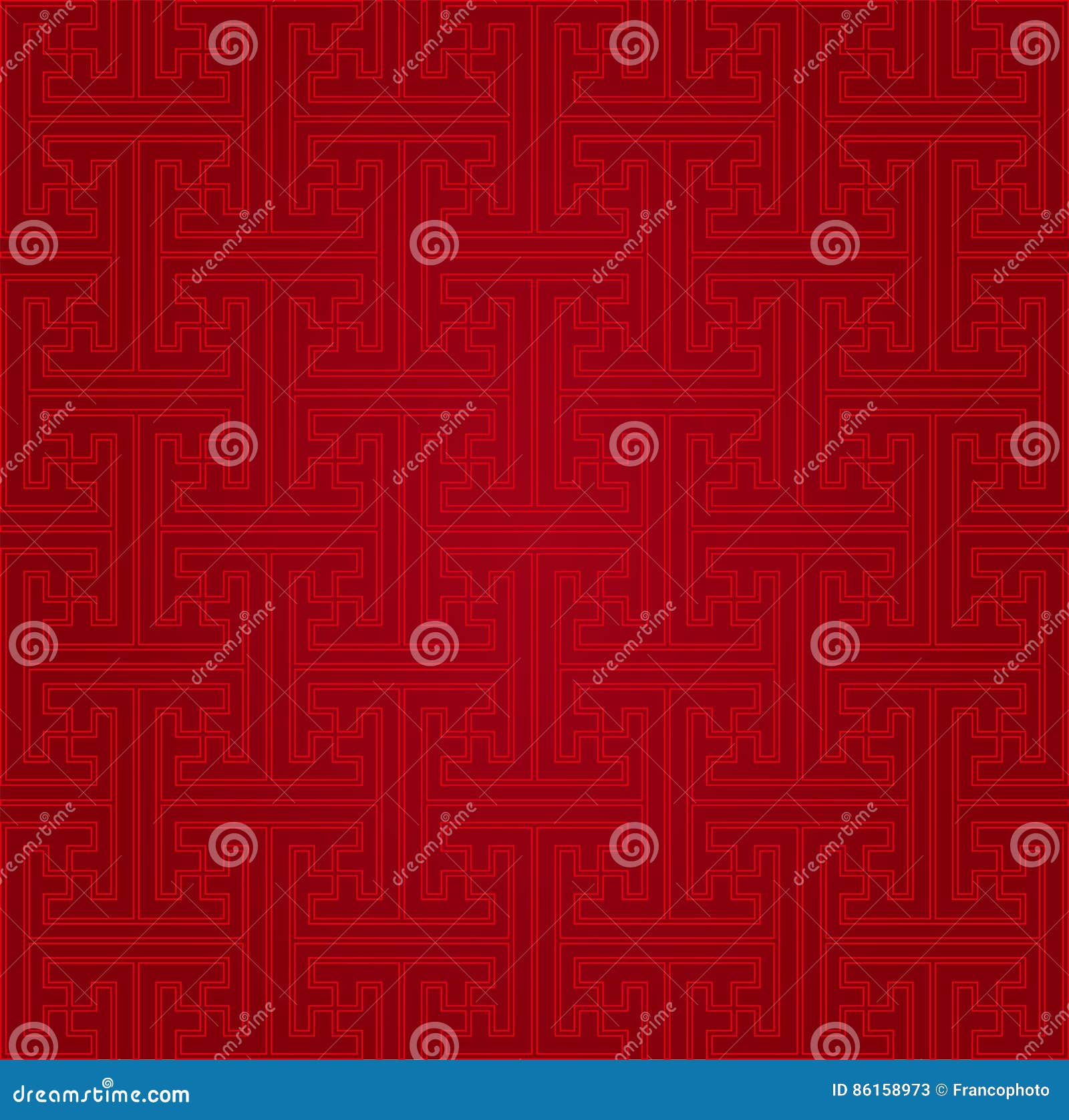 Traditional Seamless Chinese Pattern Stock Vector - Illustration of ...