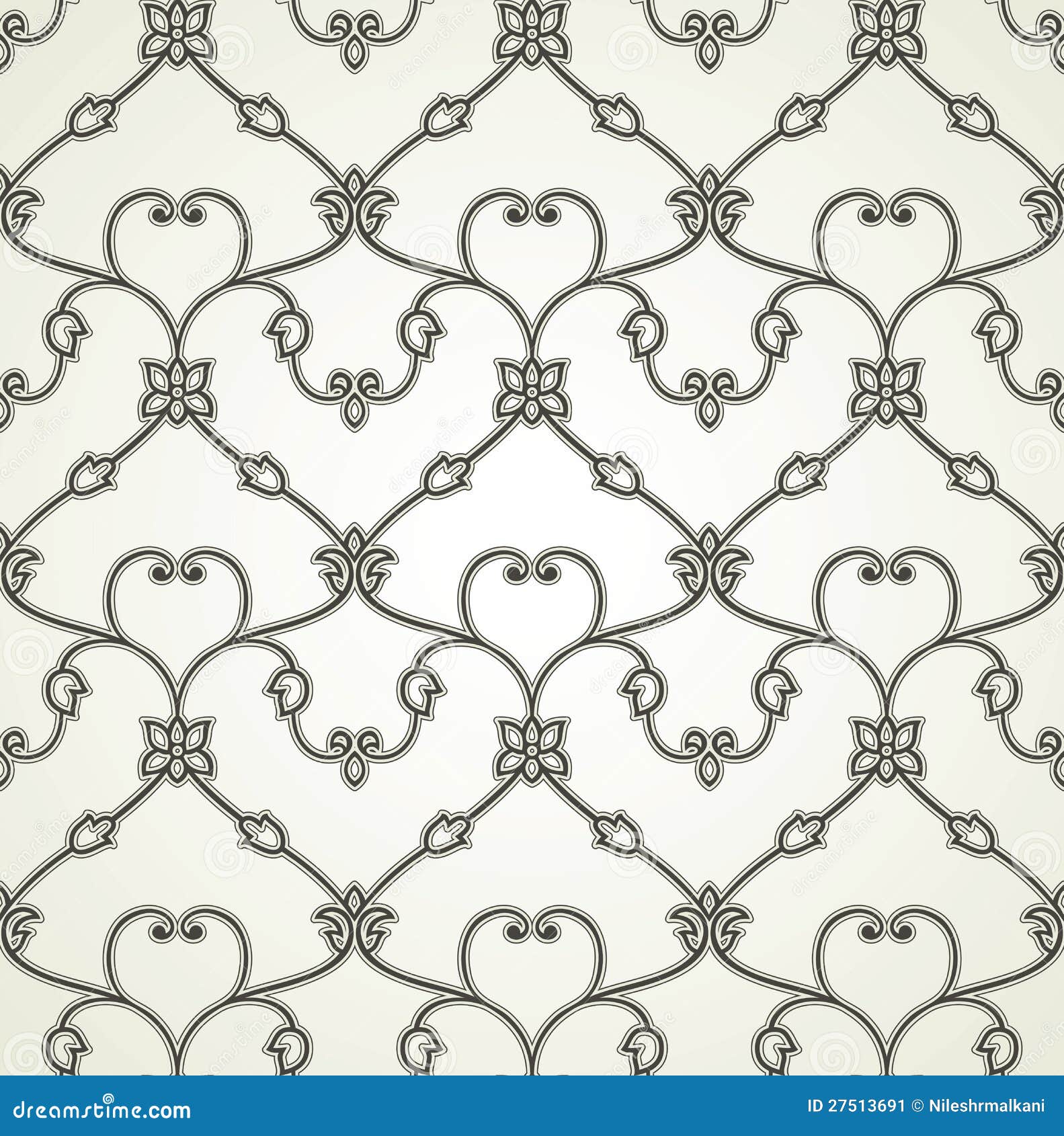 Traditional Seamless Royal Wallpaper Stock Vector - Illustration of ...