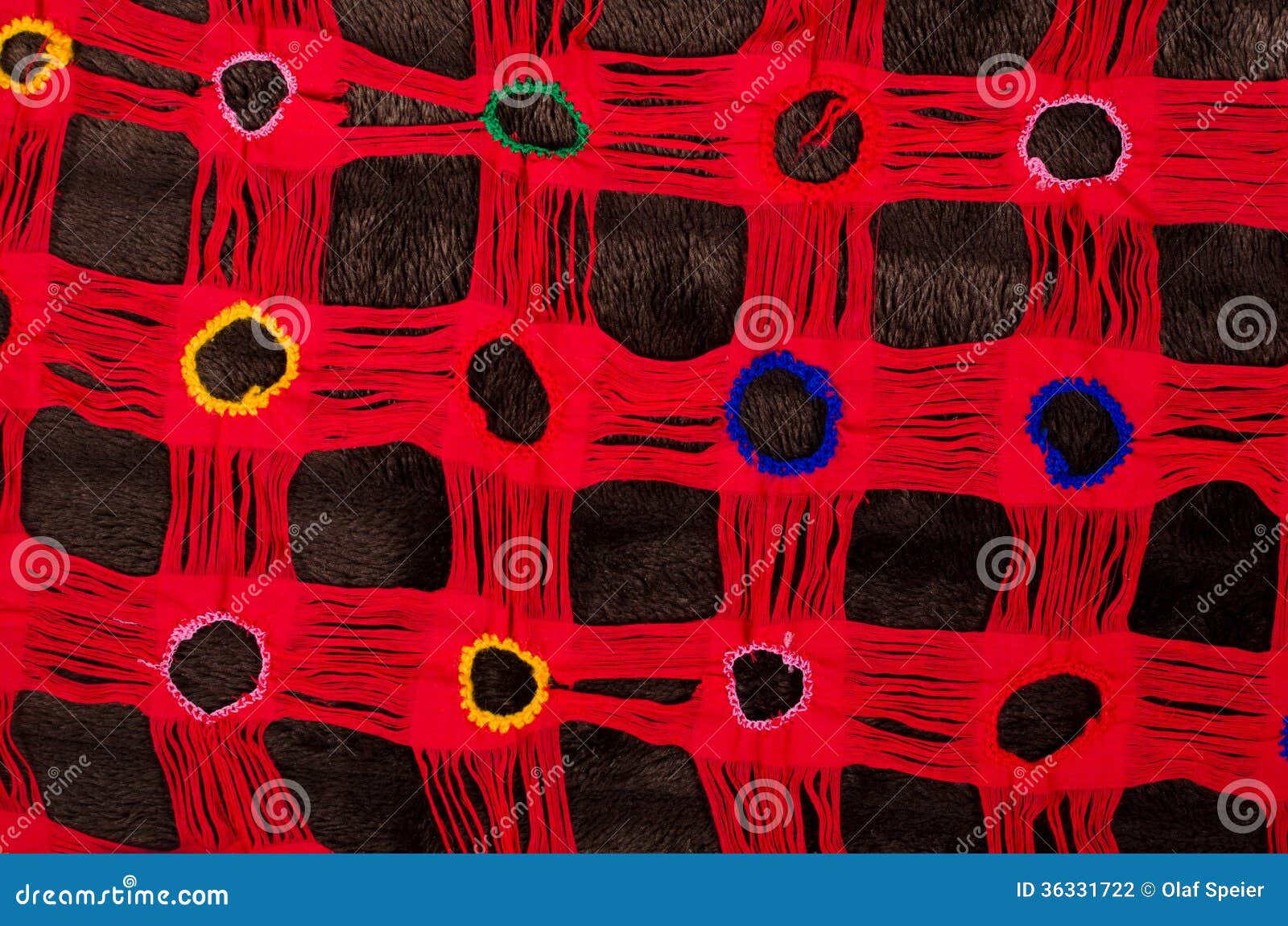 Traditional Senegalese Fabric Background Stock Photo - Image of cotton ...