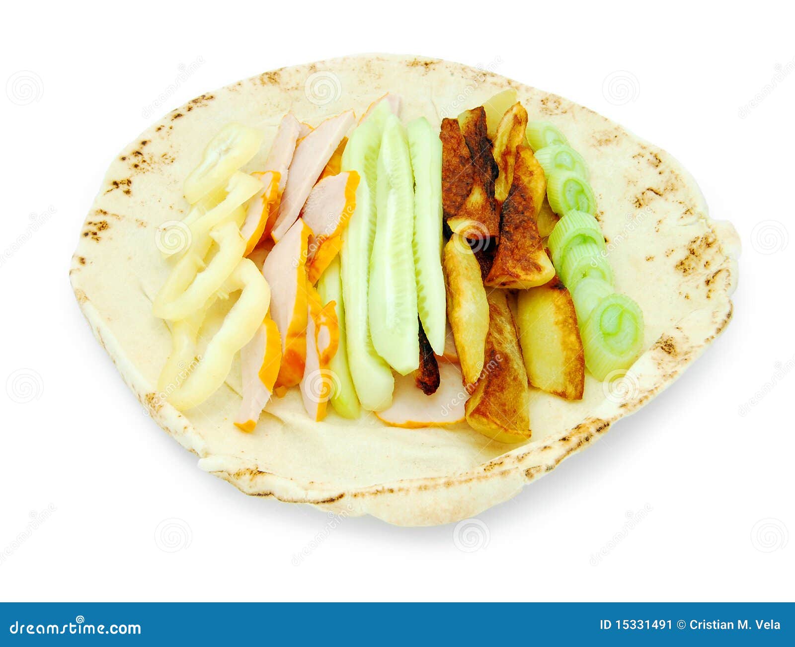 Traditional shaorma stock image. Image of fast, kebab - 15331491