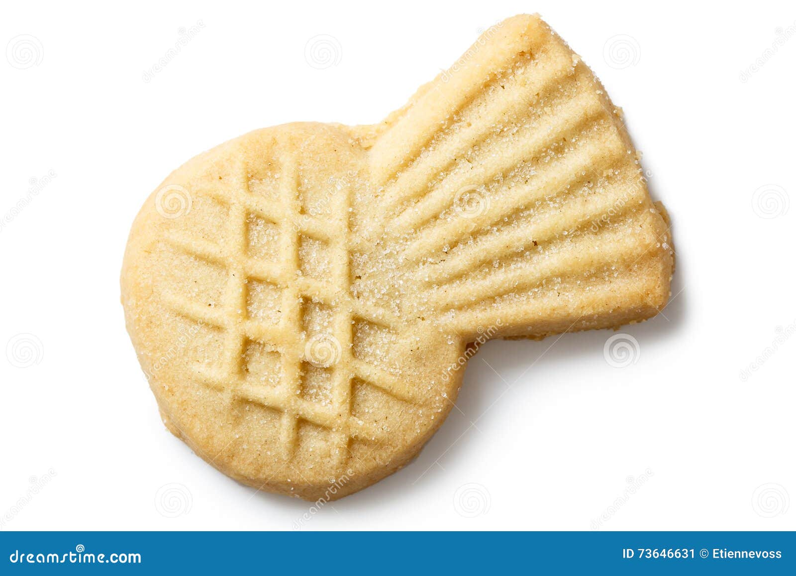 Traditional Shortbread Biscuit. Stock Image - Image of butter, shape ...