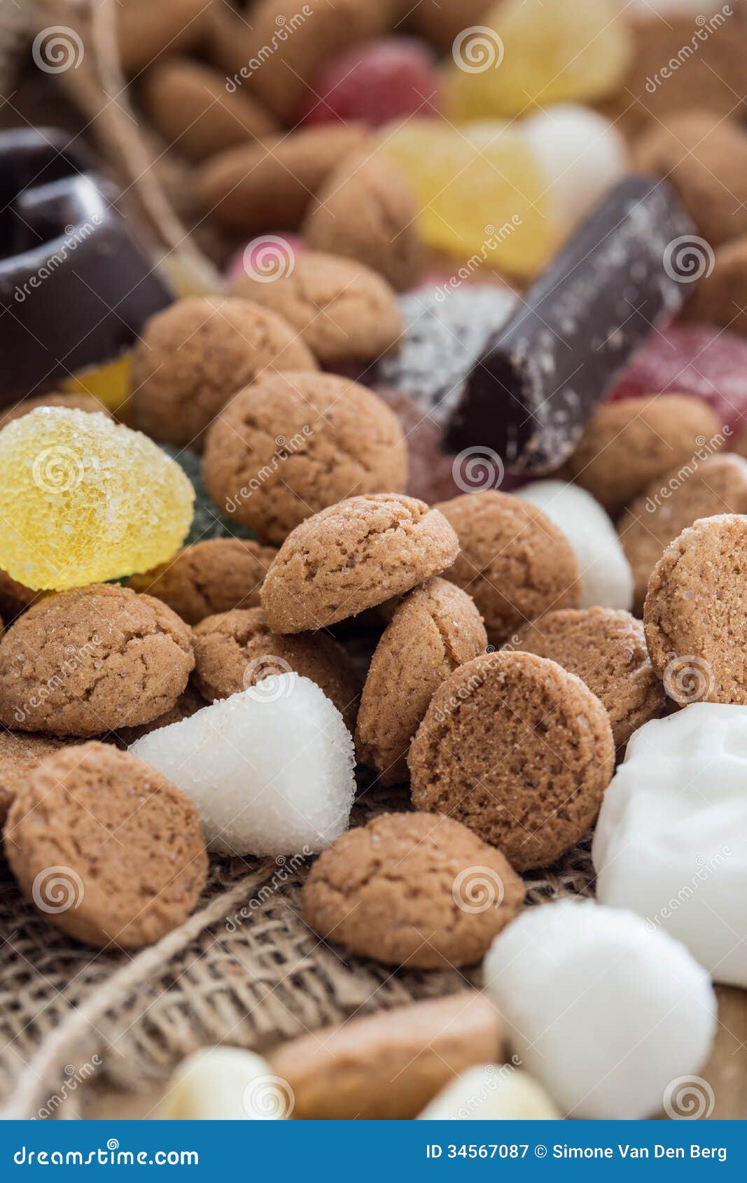 Traditional Sinterklaas Candy Stock Image - Image of nederland ...