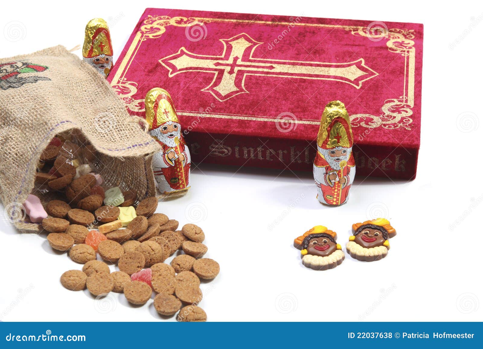 Traditional Sinterklaas Items Stock Photo - Image of chocolate, dutch ...