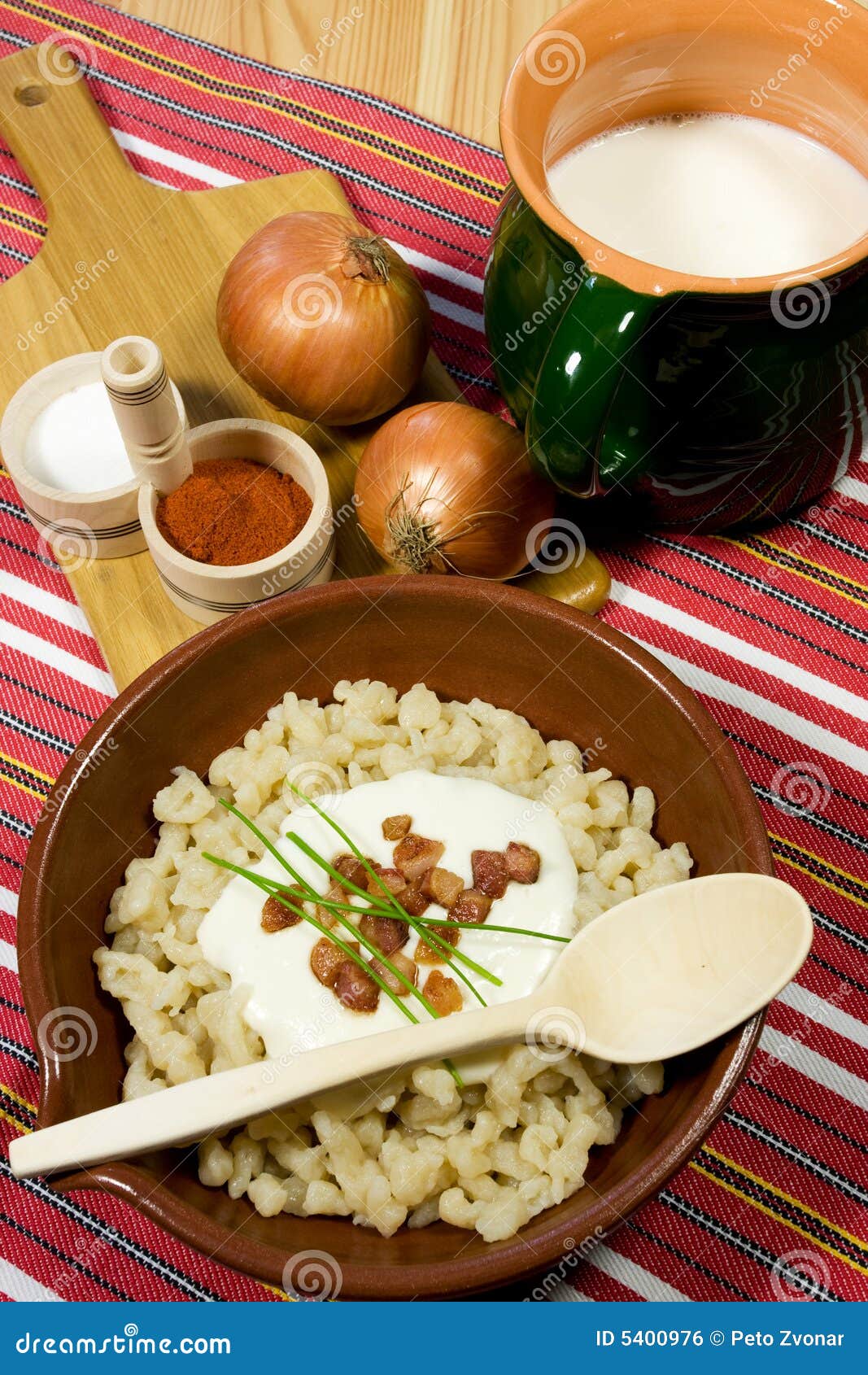 Traditional Slovak food stock photo. Image of milk, culture - 5400976