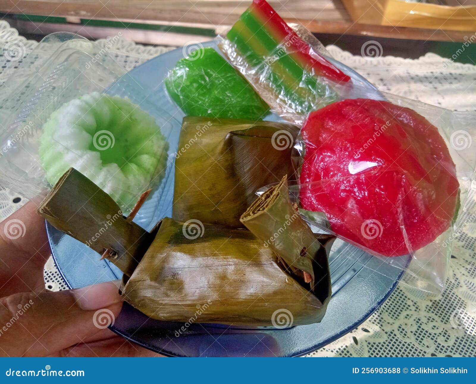 Traditional Snacks Enjoyed at Weddings in Java Stock Photo - Image of ...