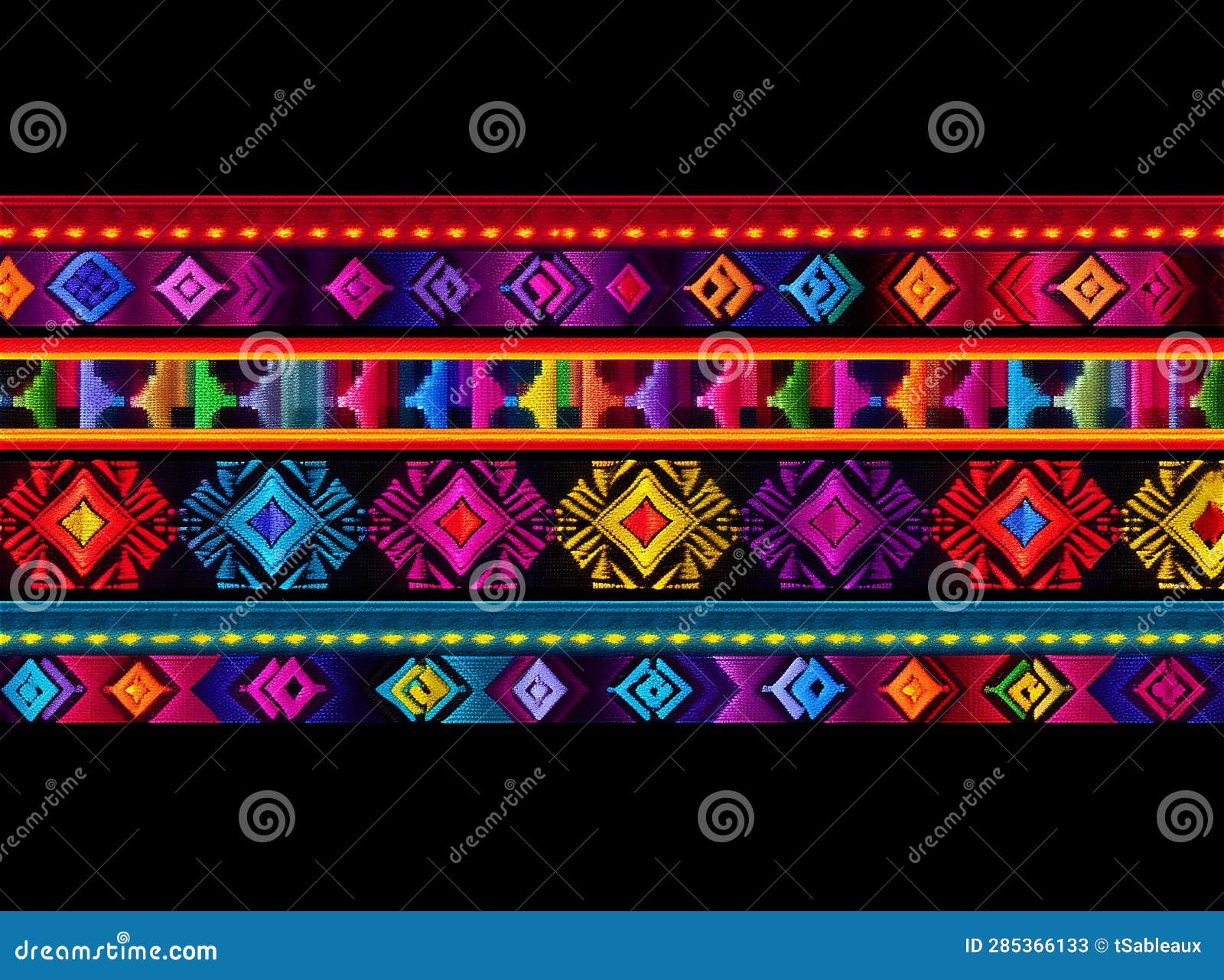 Traditional South America Peruvian Pattern Stock Illustration ...