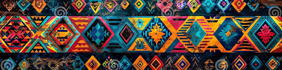 Traditional South America Peruvian Pattern Stock Image - Image of ...