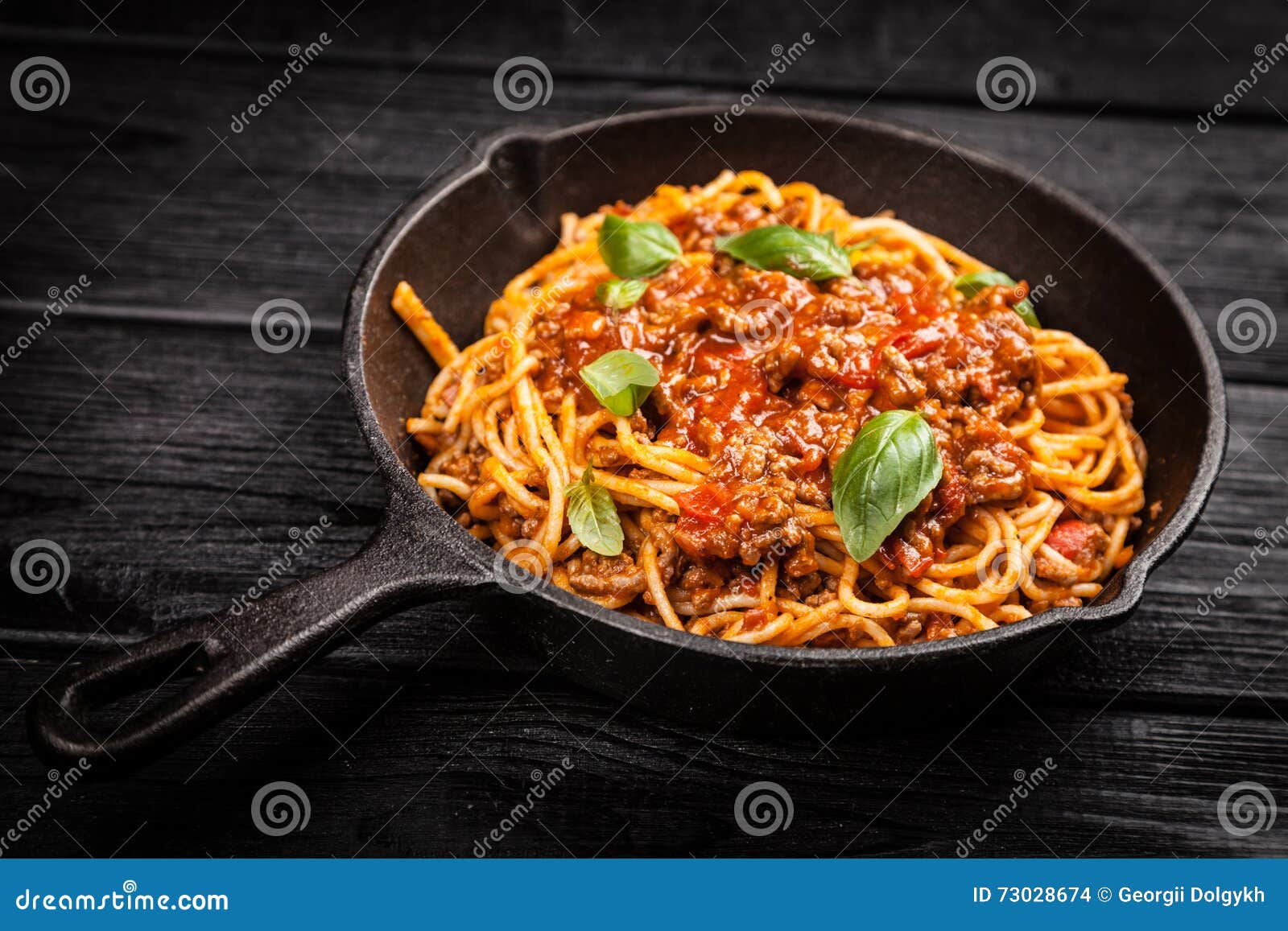 Traditional Spaghetti Bolognese Stock Photo - Image of cuisine ...