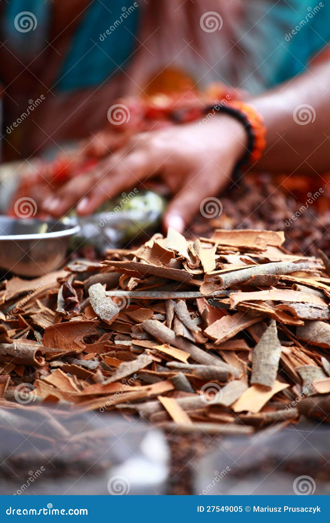 Traditional Spices and Dry Fruits in India Stock Image - Image of ...