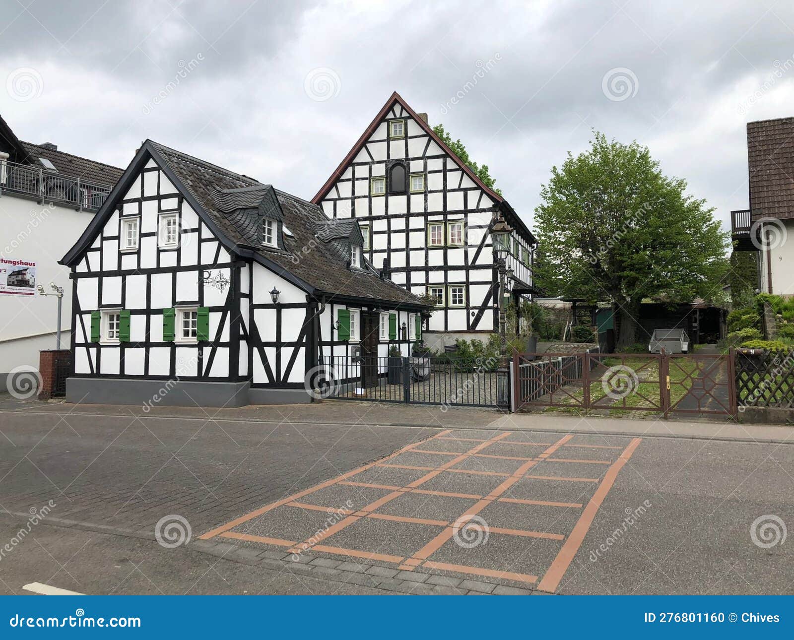 Traditional Style House in Germany Editorial Image - Image of germany ...