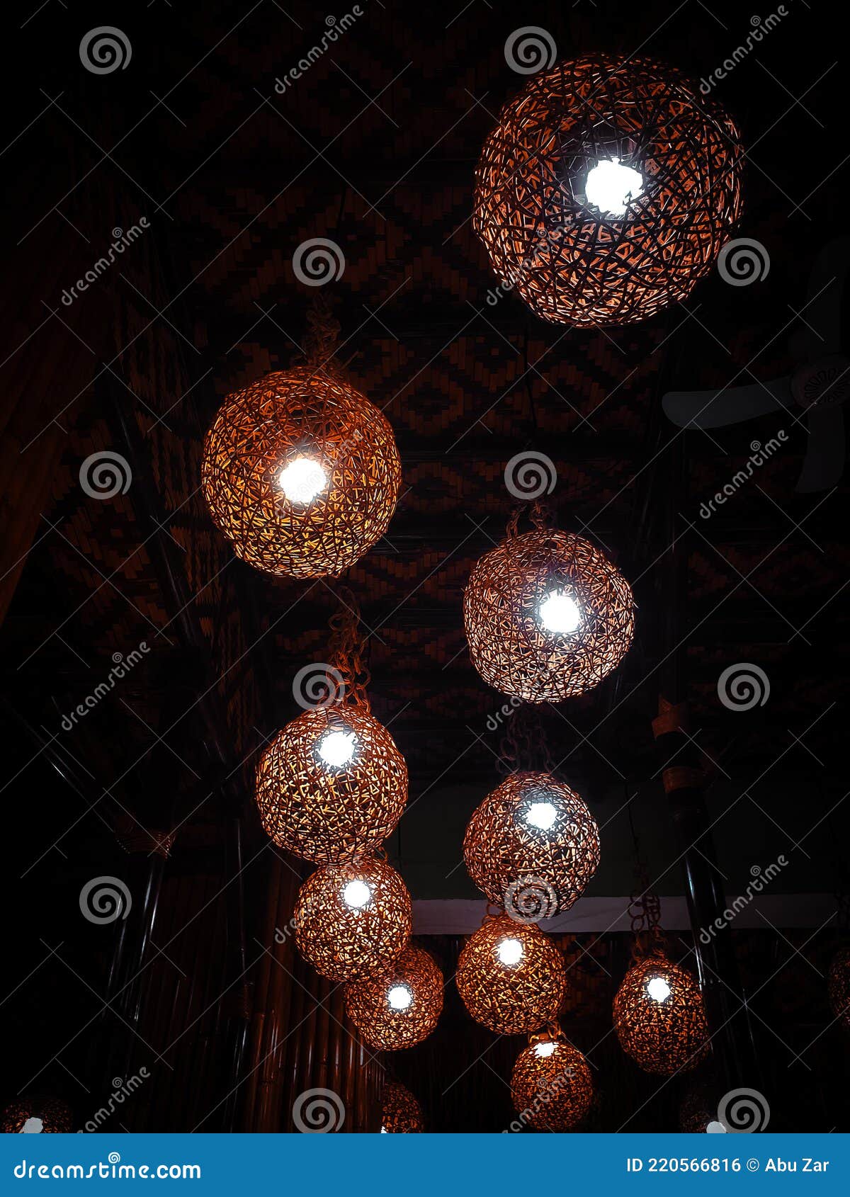 Traditional Sundanese Lantern, West Java, Indonesia Stock Photo - Image ...