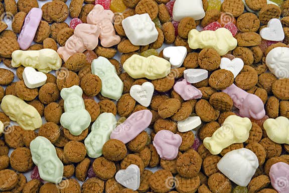 Traditional Sweets from the Netherlands Stock Photo - Image of saint ...