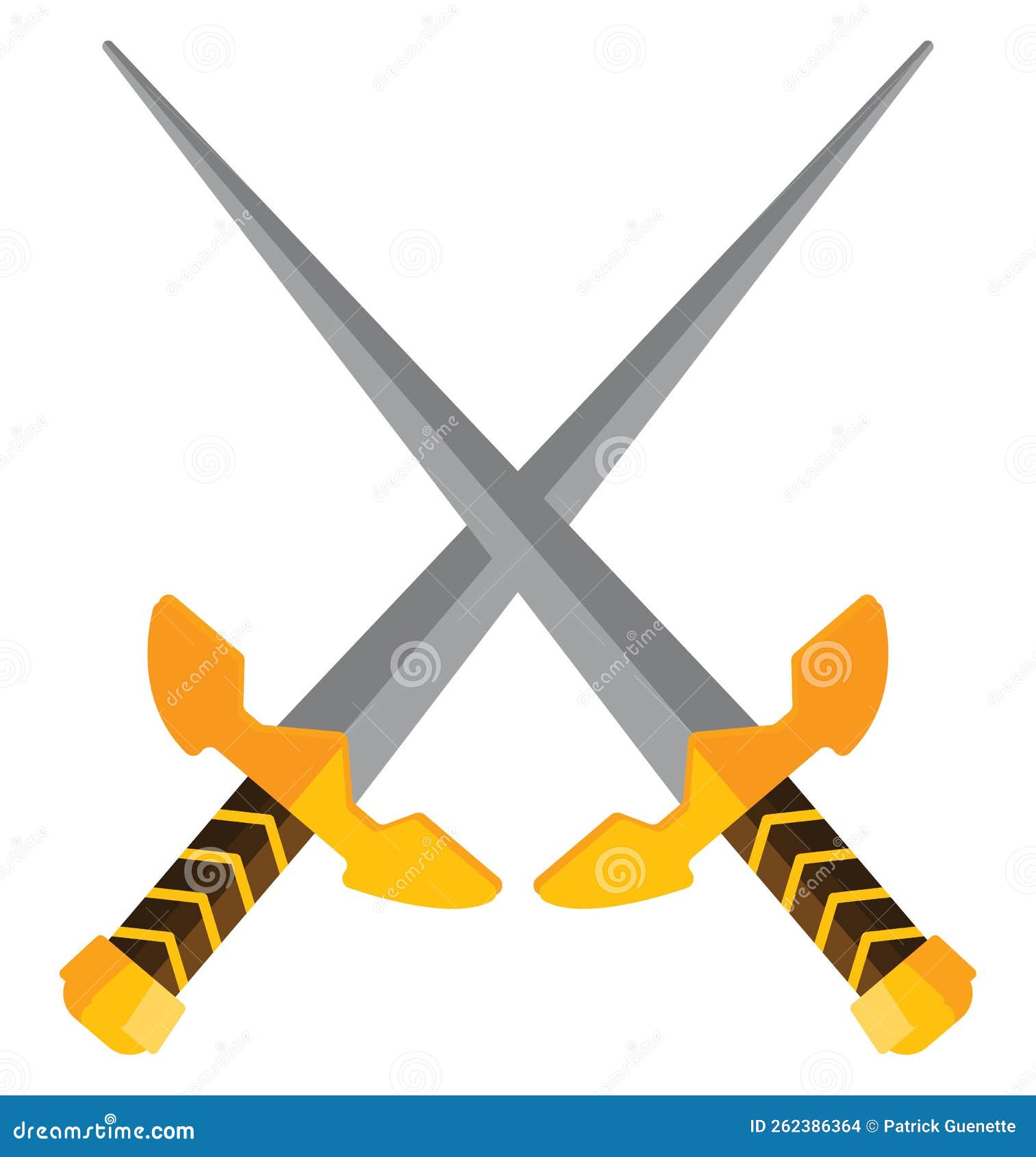 Traditional sword, icon stock vector. Illustration of blade - 262386364