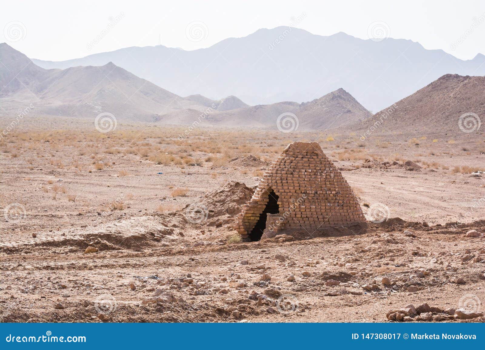 Traditional System of Cooling - Fridge in Desert in Iran Stock Image ...