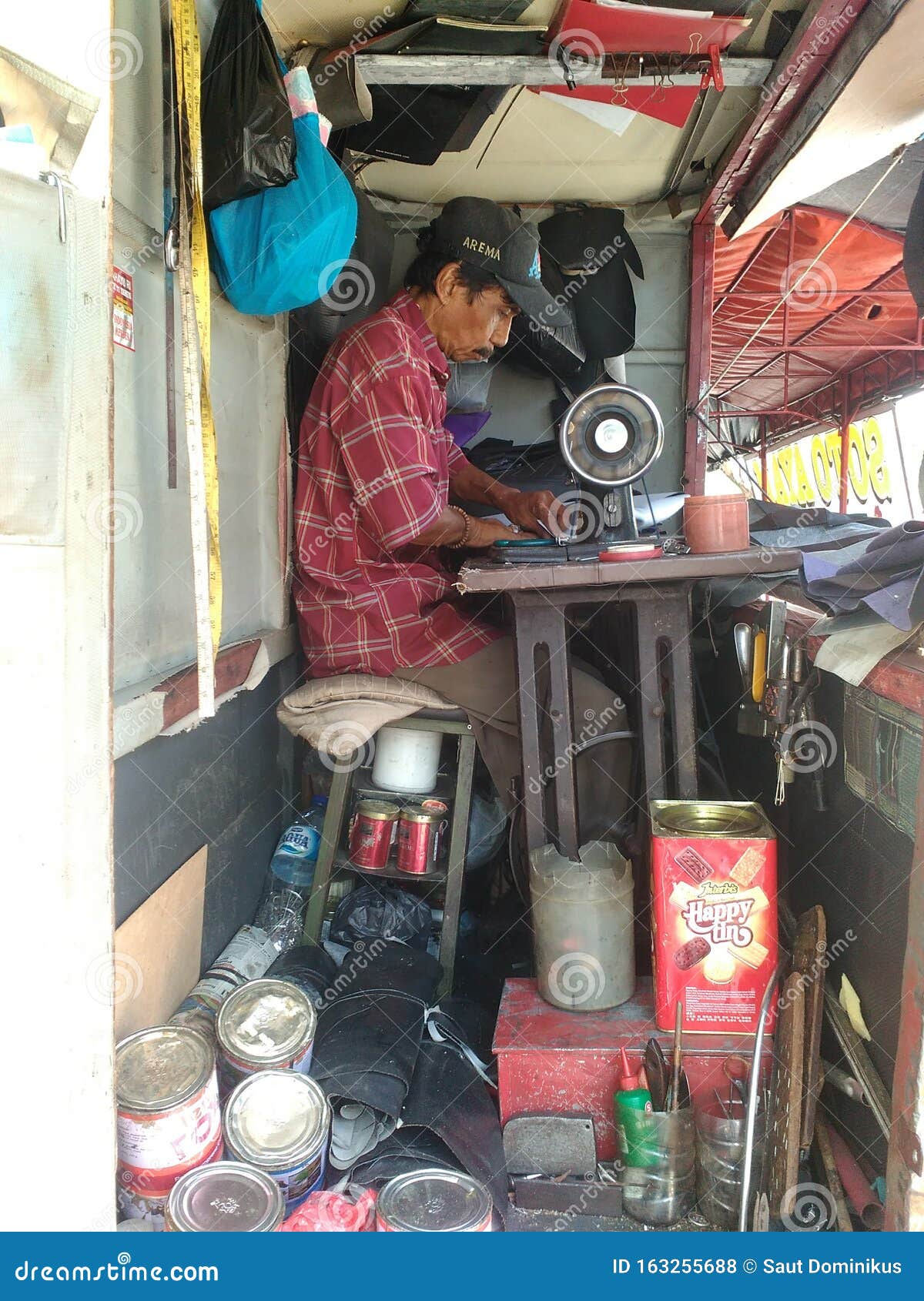Traditional Tailor, Indonesia Editorial Stock Photo - Image of ...
