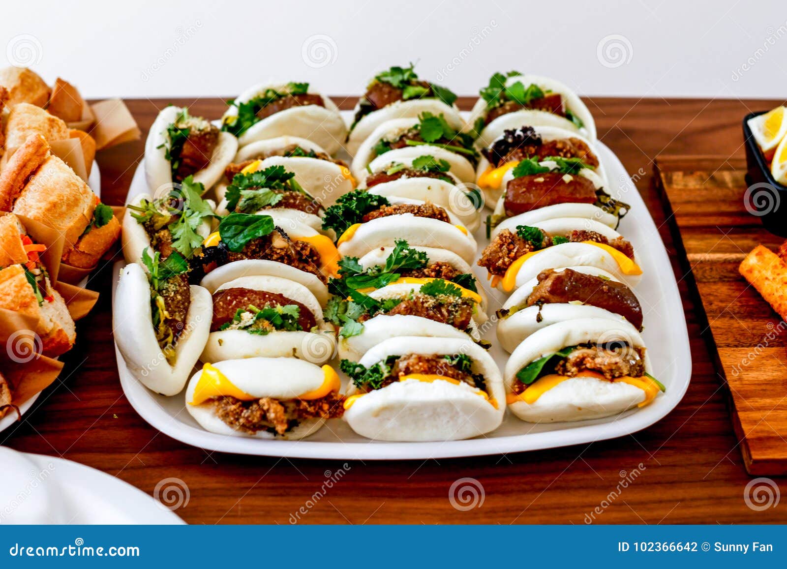 Traditional Taiwan Stuffed Buns Stock Photo - Image of steam, kong ...