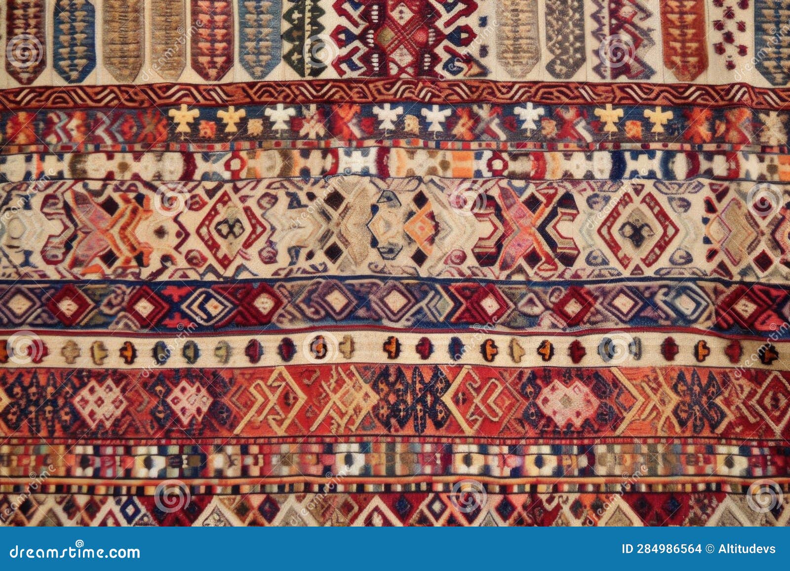 Traditional Tapestry Patterns and Motifs Stock Illustration ...