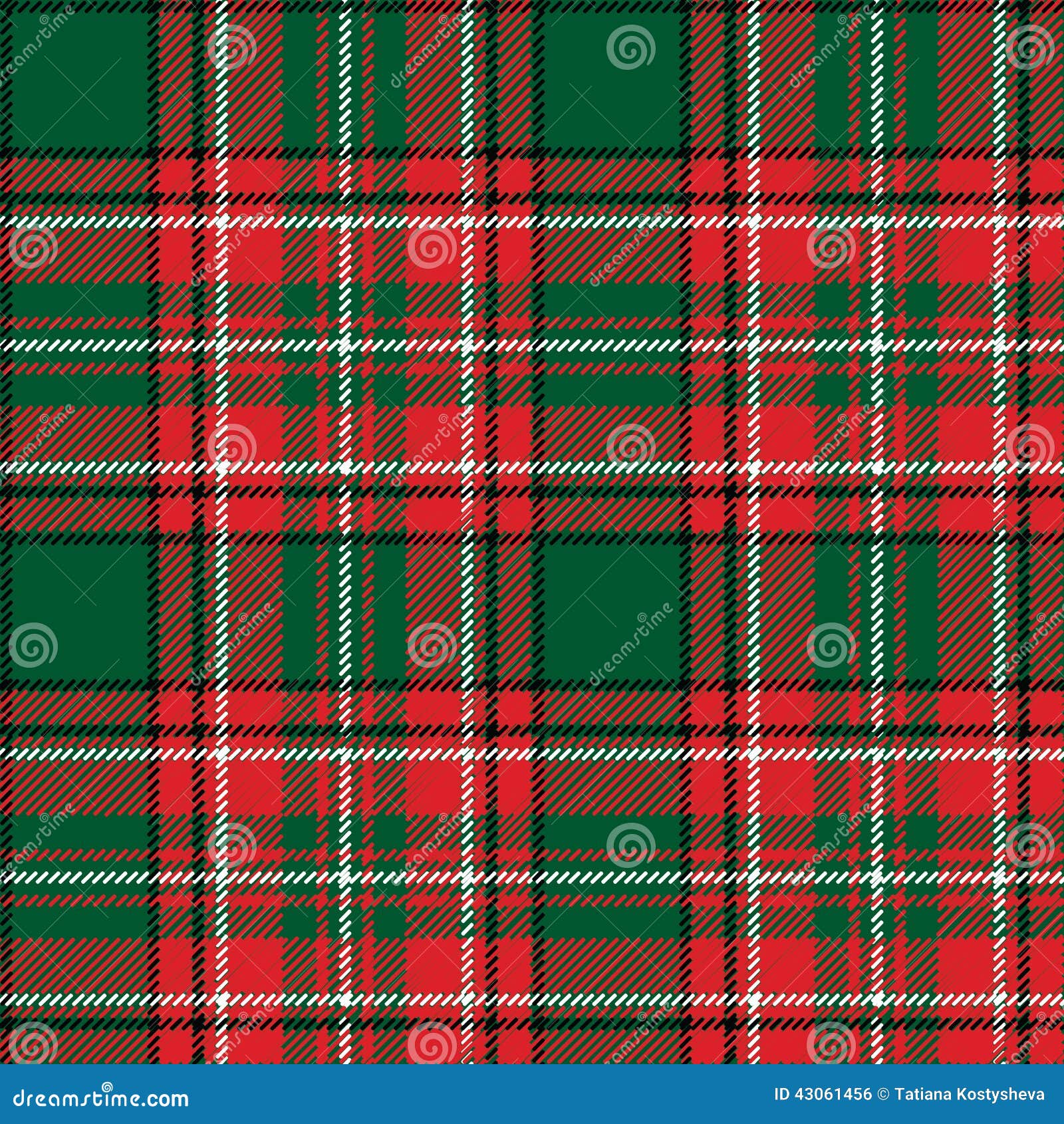 Traditional Tartan Seamless Pattern Stock Vector - Illustration of ...