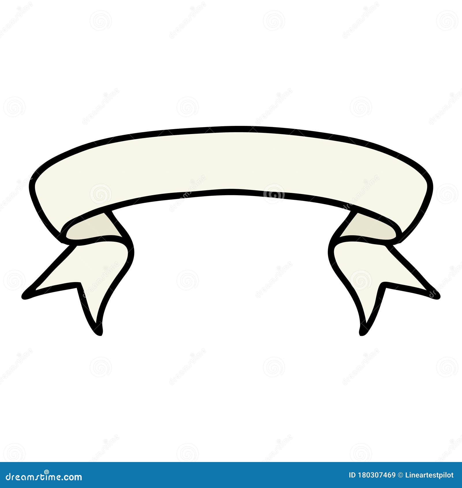 Traditional Tattoo of a Banner Stock Vector - Illustration of banner ...