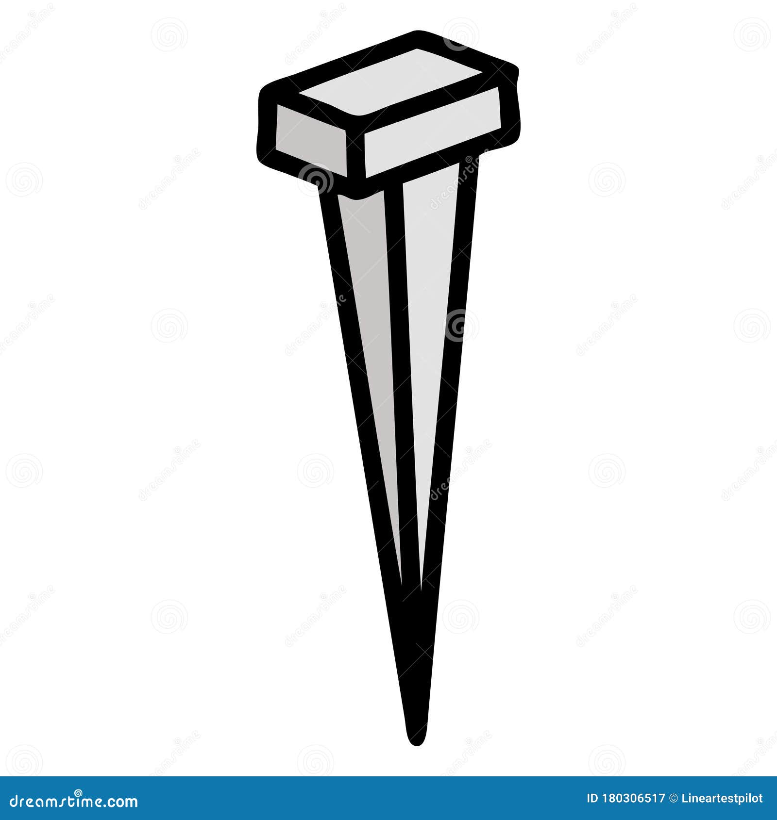 Iron Nail Vector